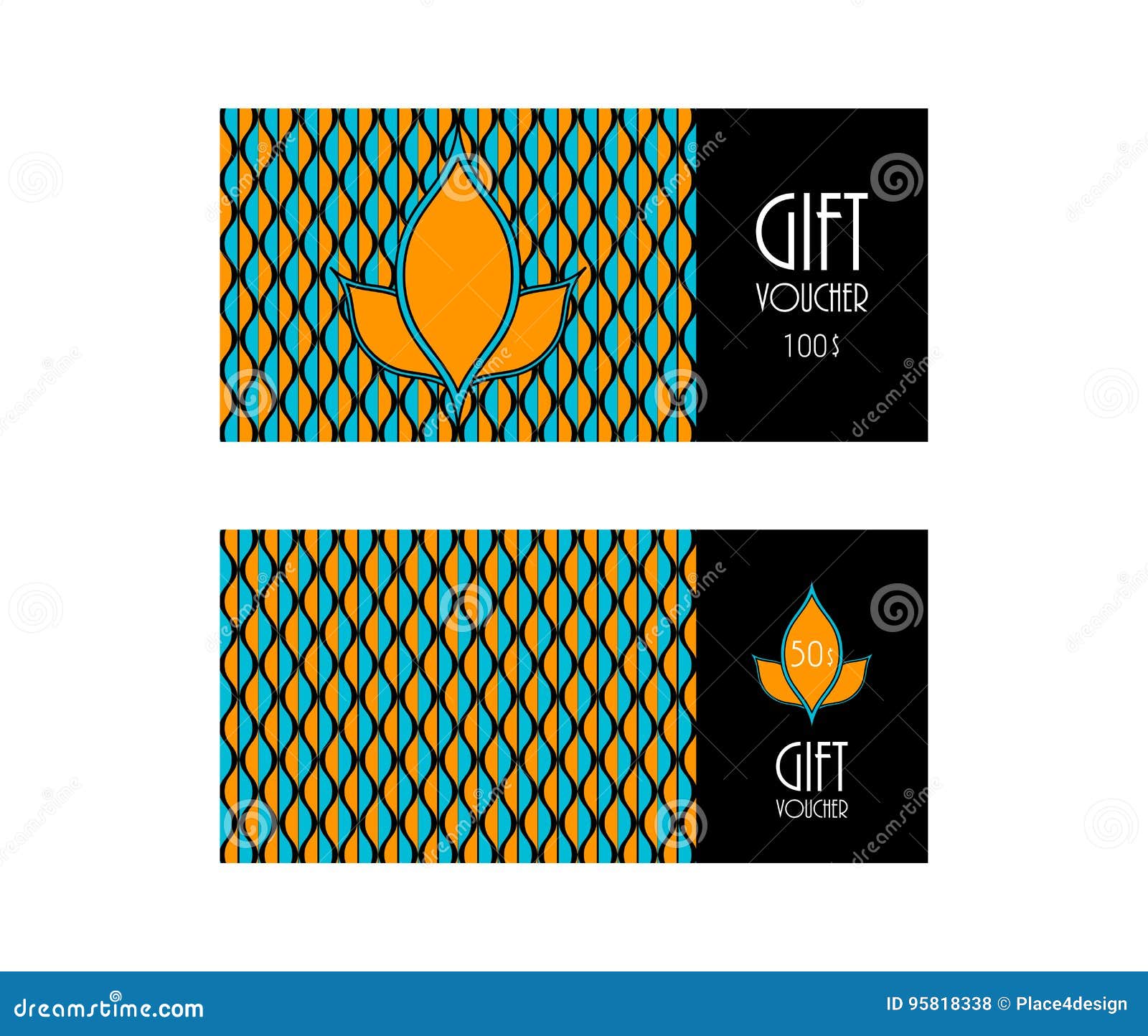Gift Card, Advertisement Labels Stock Illustration - Illustration of ...