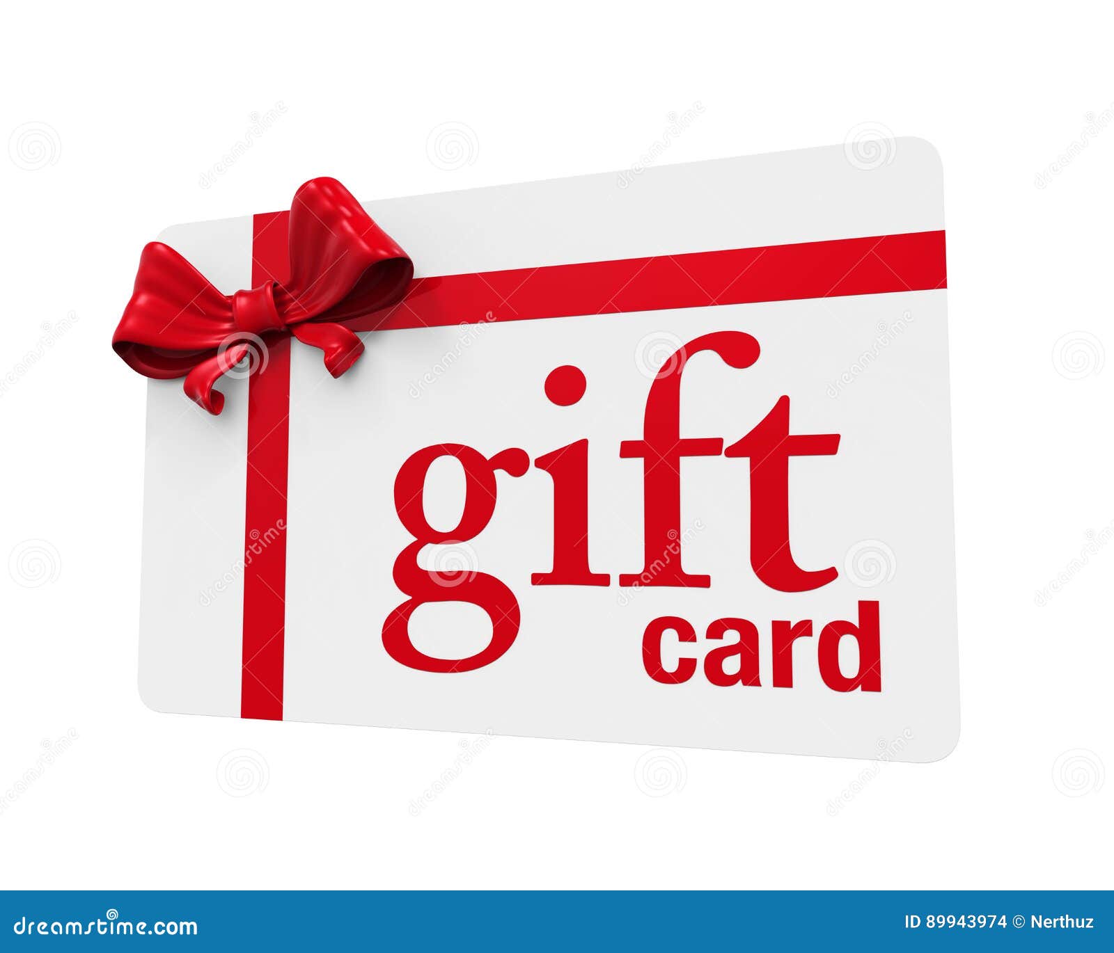 Gift Card Isolated stock illustration. Illustration of prize - 89943974
