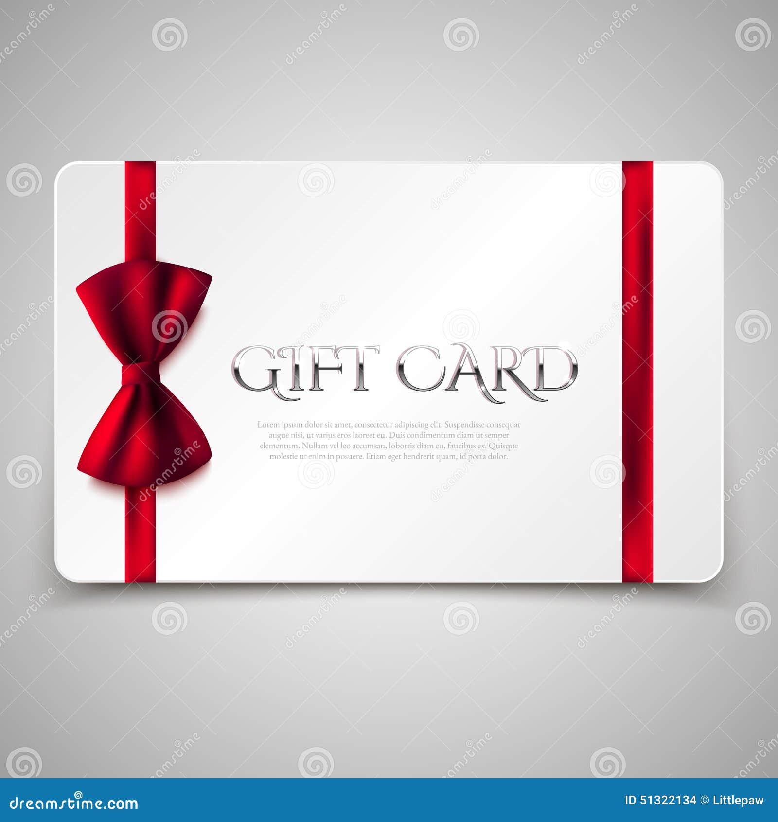 Gift Card Vector Free Download