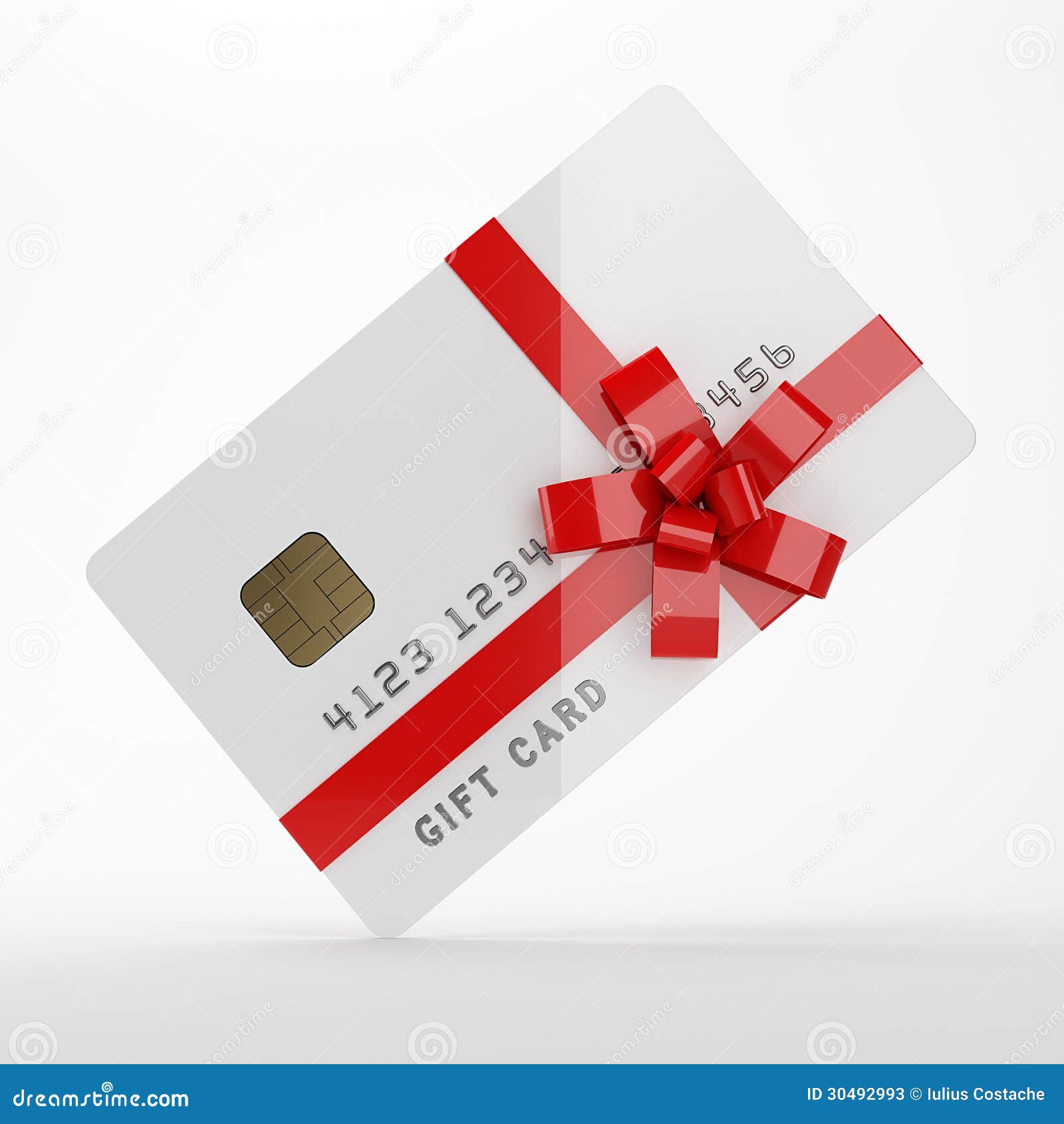 Gift card stock illustration. Illustration of ecard, credit - 30492993