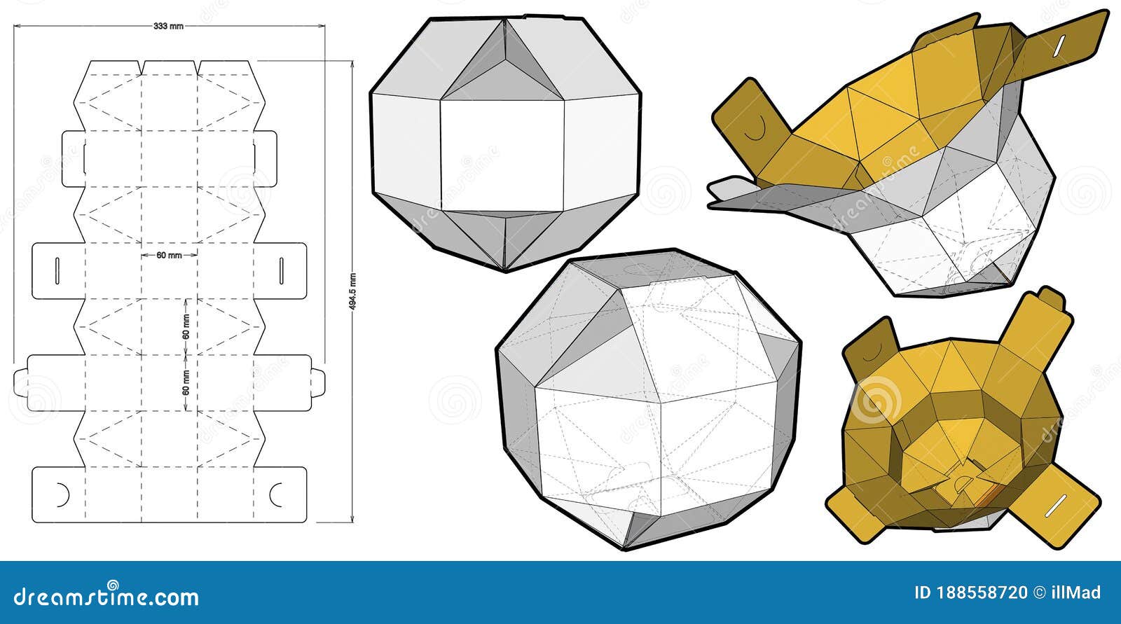 Paperboard Pyramid Royalty-Free Stock Photo | CartoonDealer.com #12906507