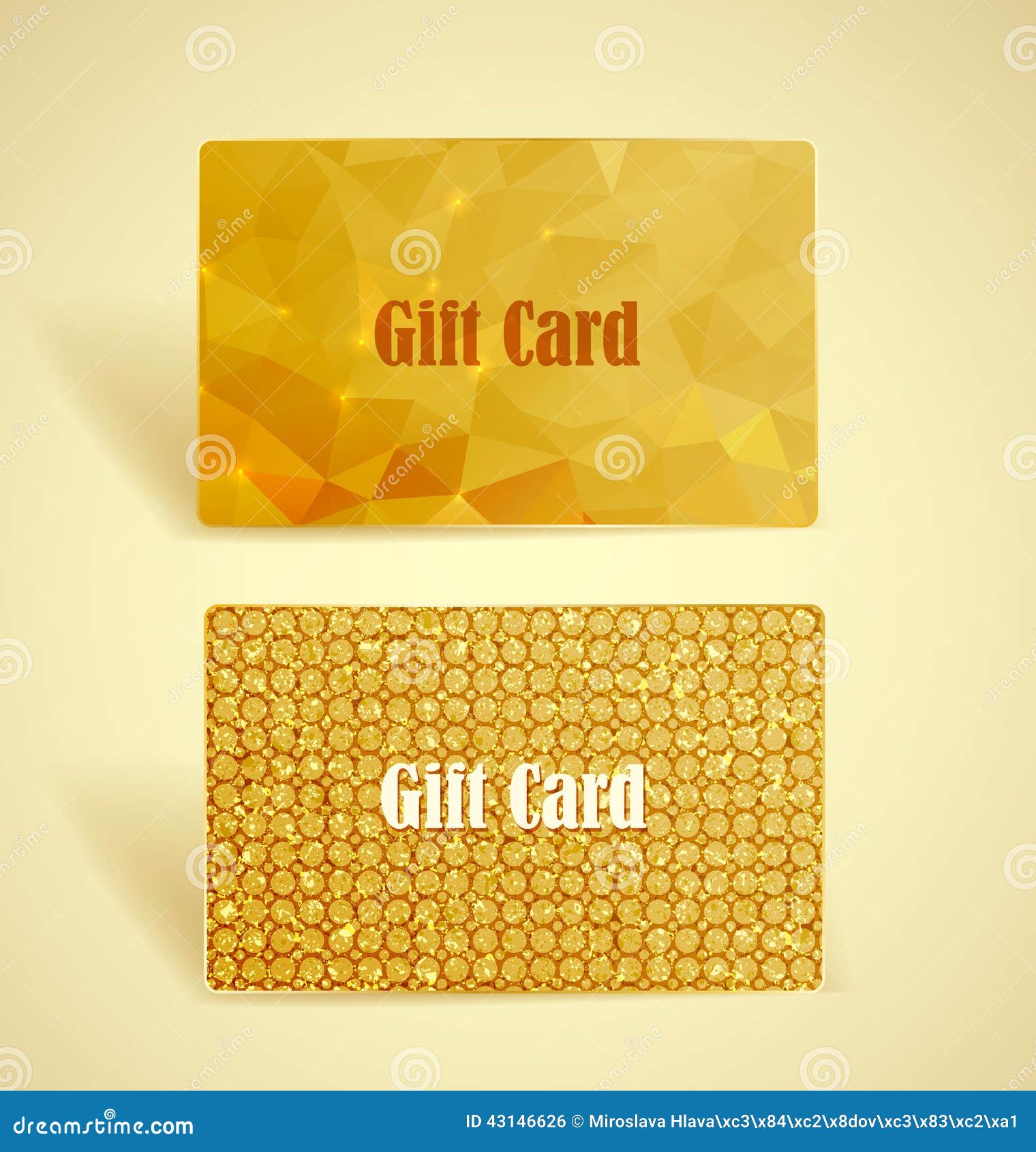 Gift cards stock vector. Illustration of jewelry, invitation - 43146626