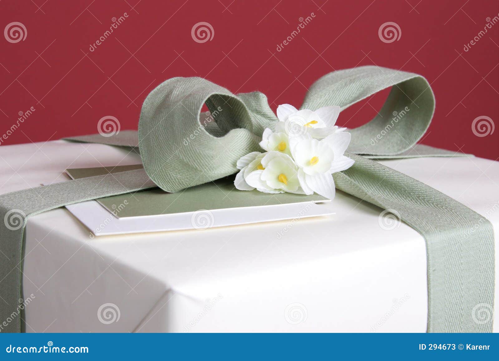 Gift close-up stock image. Image of birthday, holidays - 294673