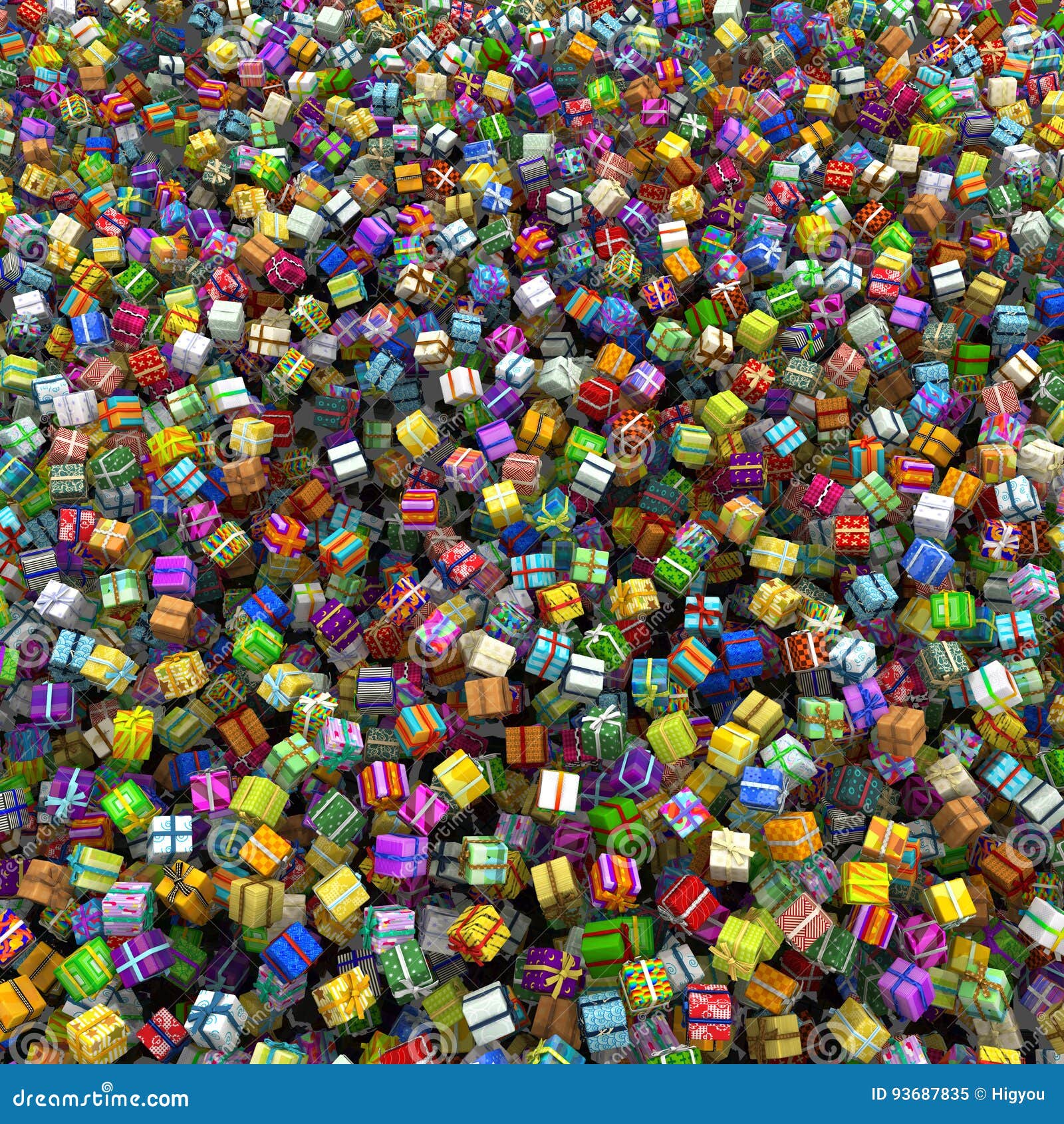 Gift Collection, Disorder stock illustration. Illustration of wallpaper ...