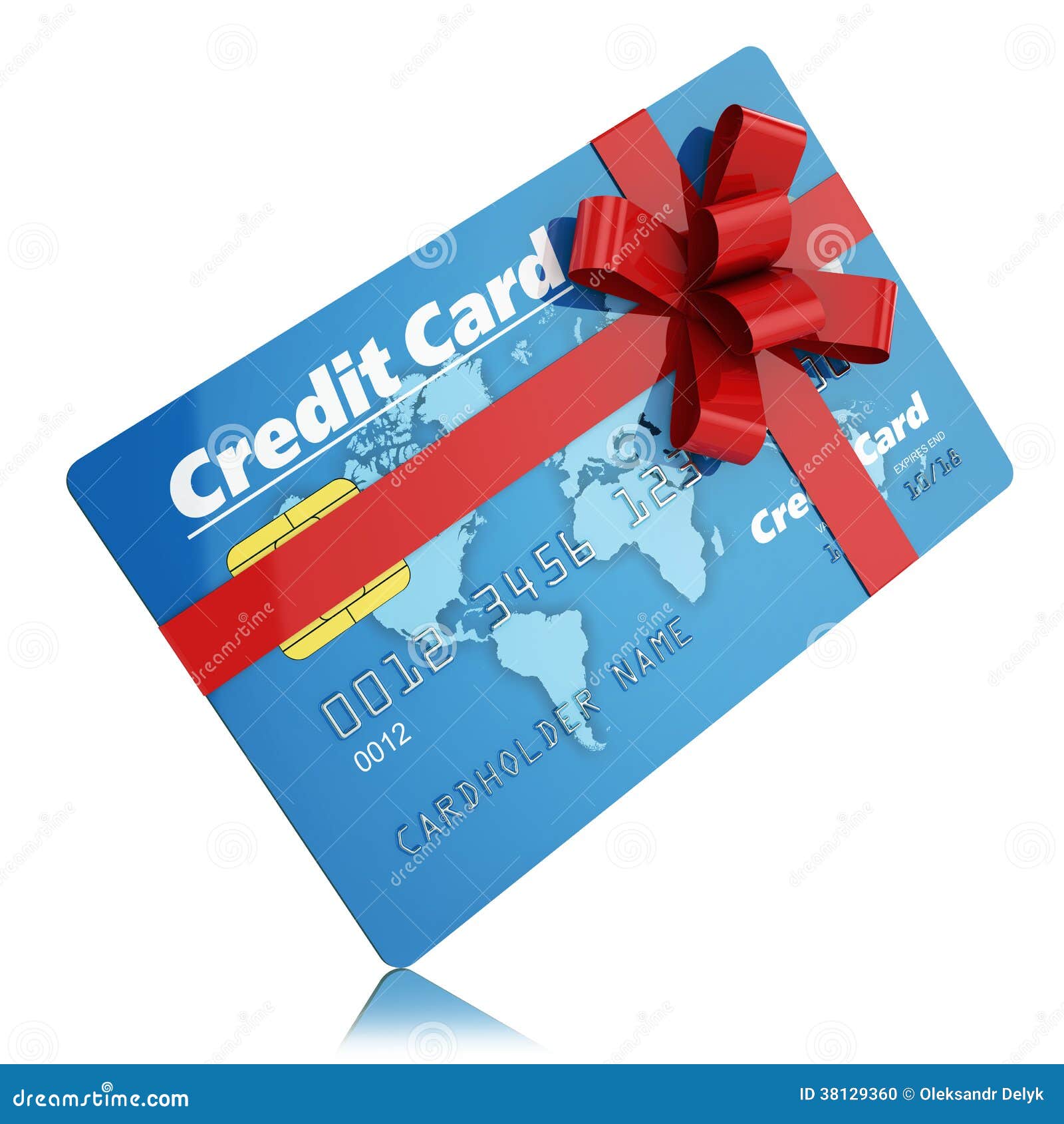 Gift credit card stock illustration. Illustration of cash - 38129360