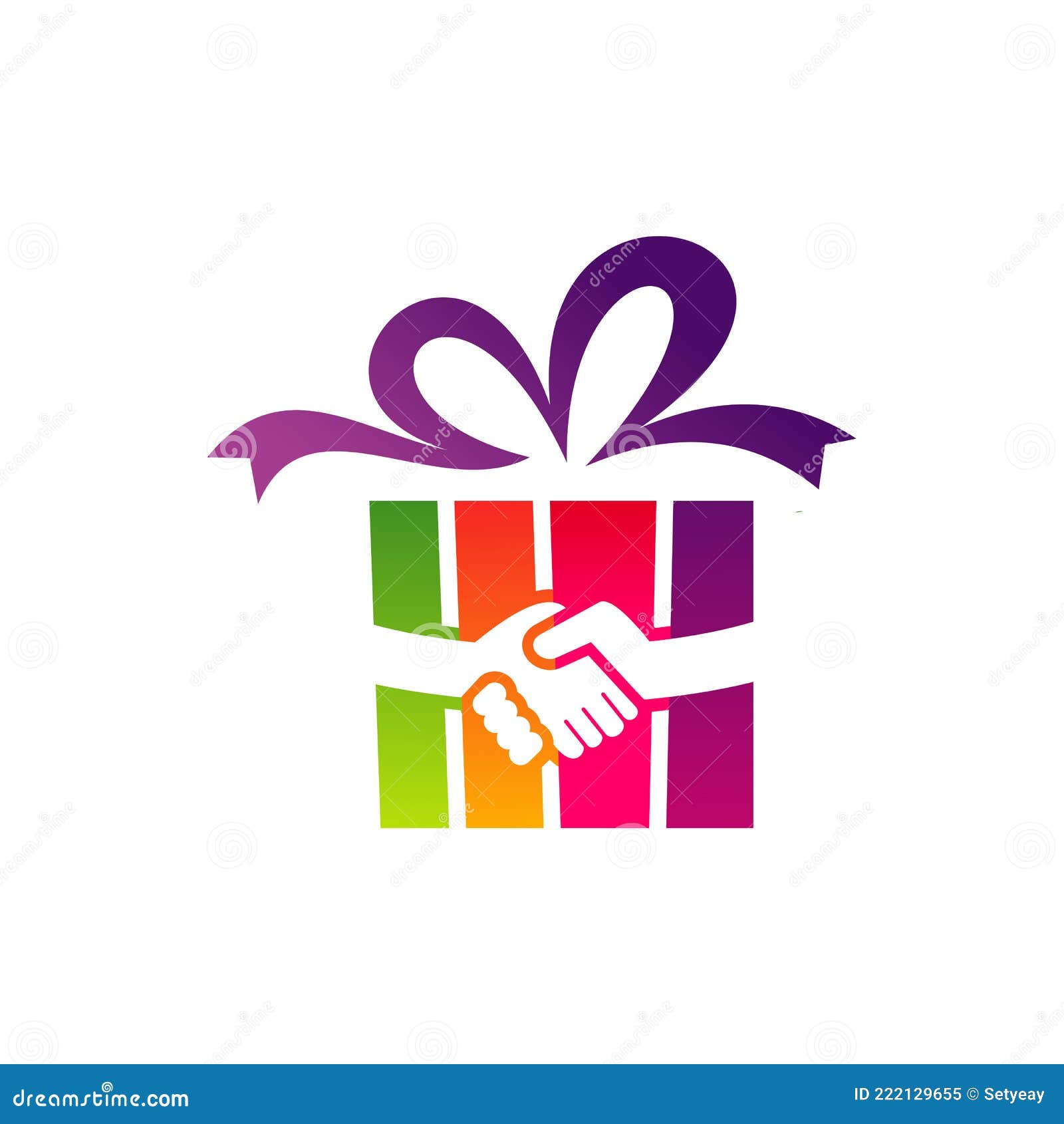 Gift Deal Logo Vector Template, Creative Deal Logo Design Concepts ...