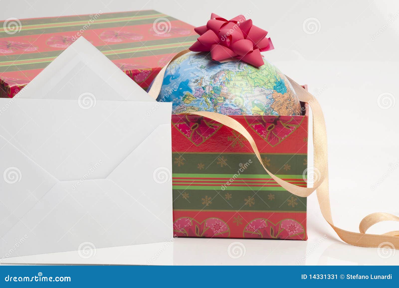 Gift of earth stock image. Image of background, greeting - 14331331