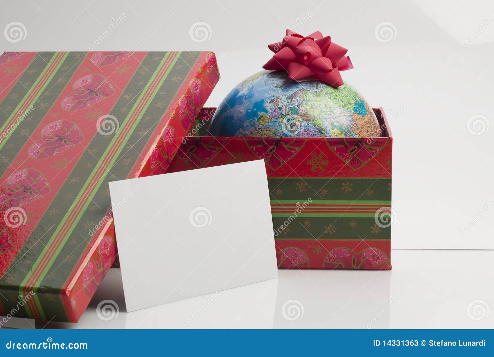 Gift of earth stock image. Image of earth, life, greeting - 14331363