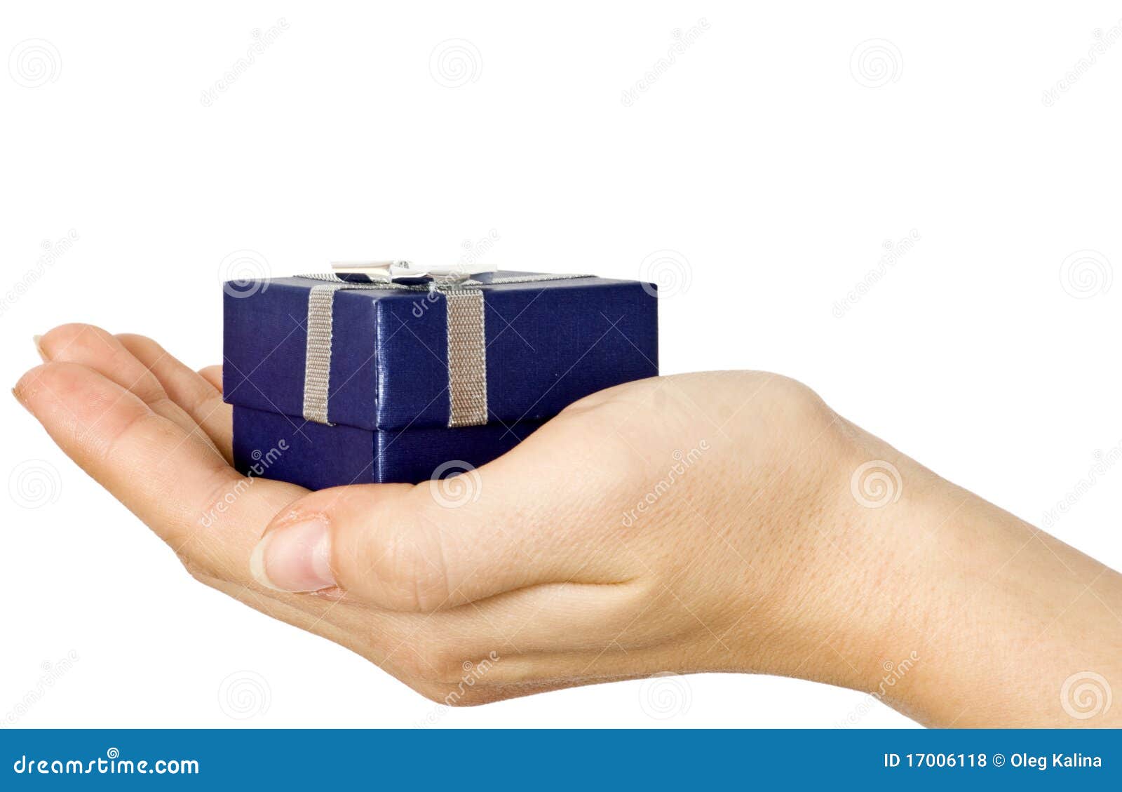 Gift in hand stock photo. Image of color, event, paper - 17006118
