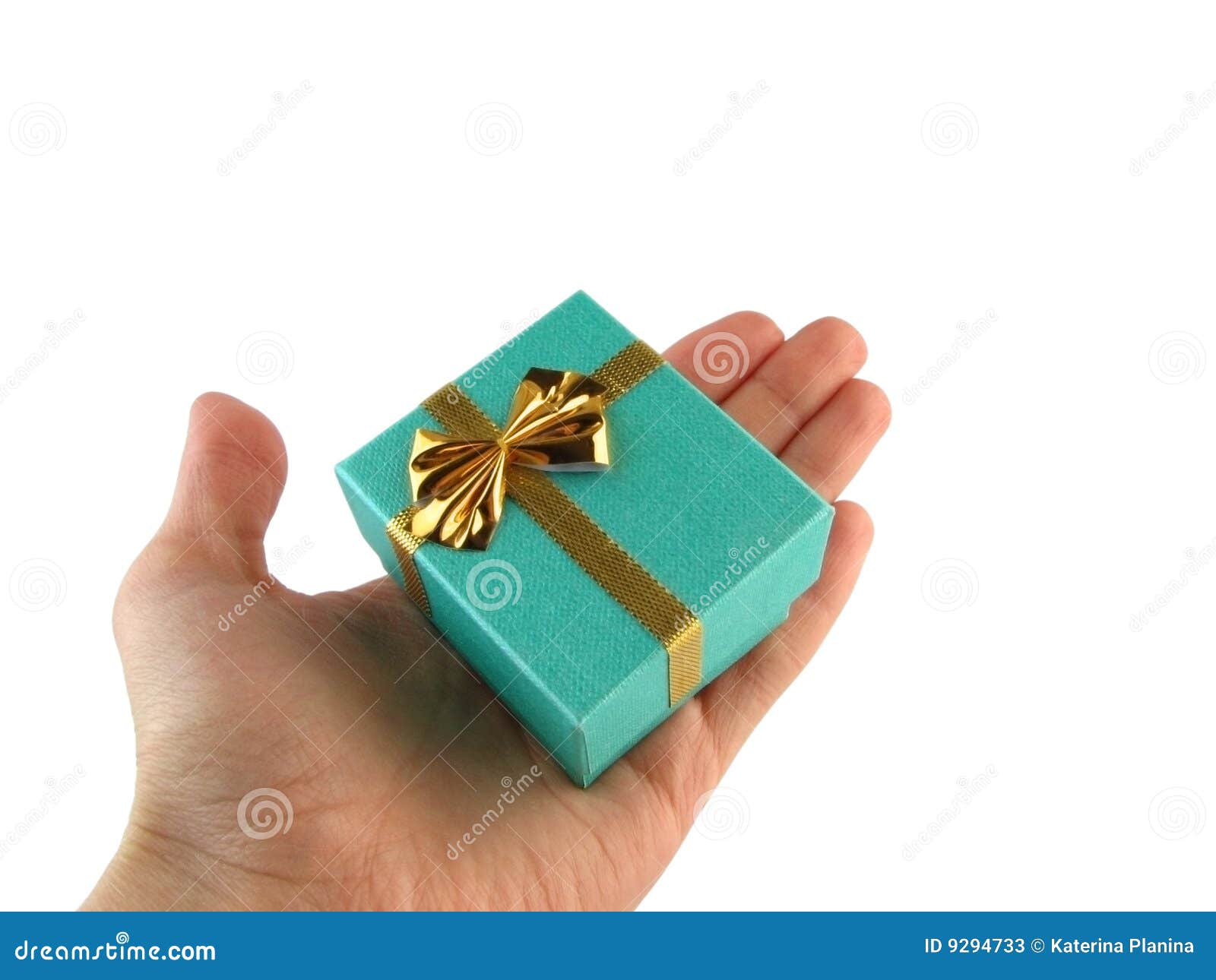 Gift in a hand stock image. Image of party, gift, celebration - 9294733