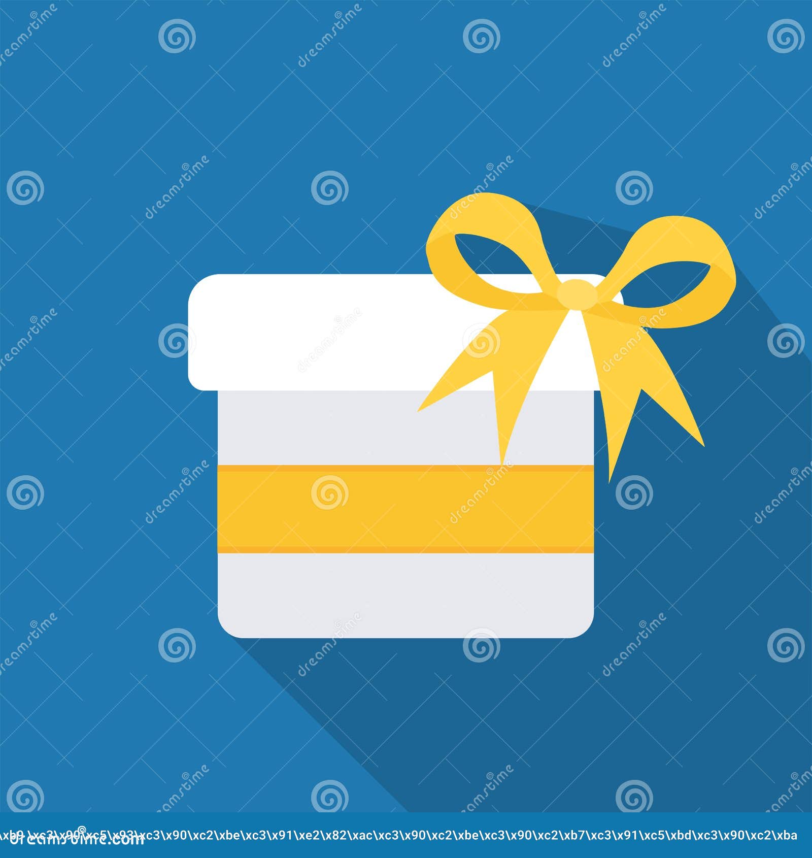 Gift Icon, Box with Surprise, Vector Illustration Stock Vector ...
