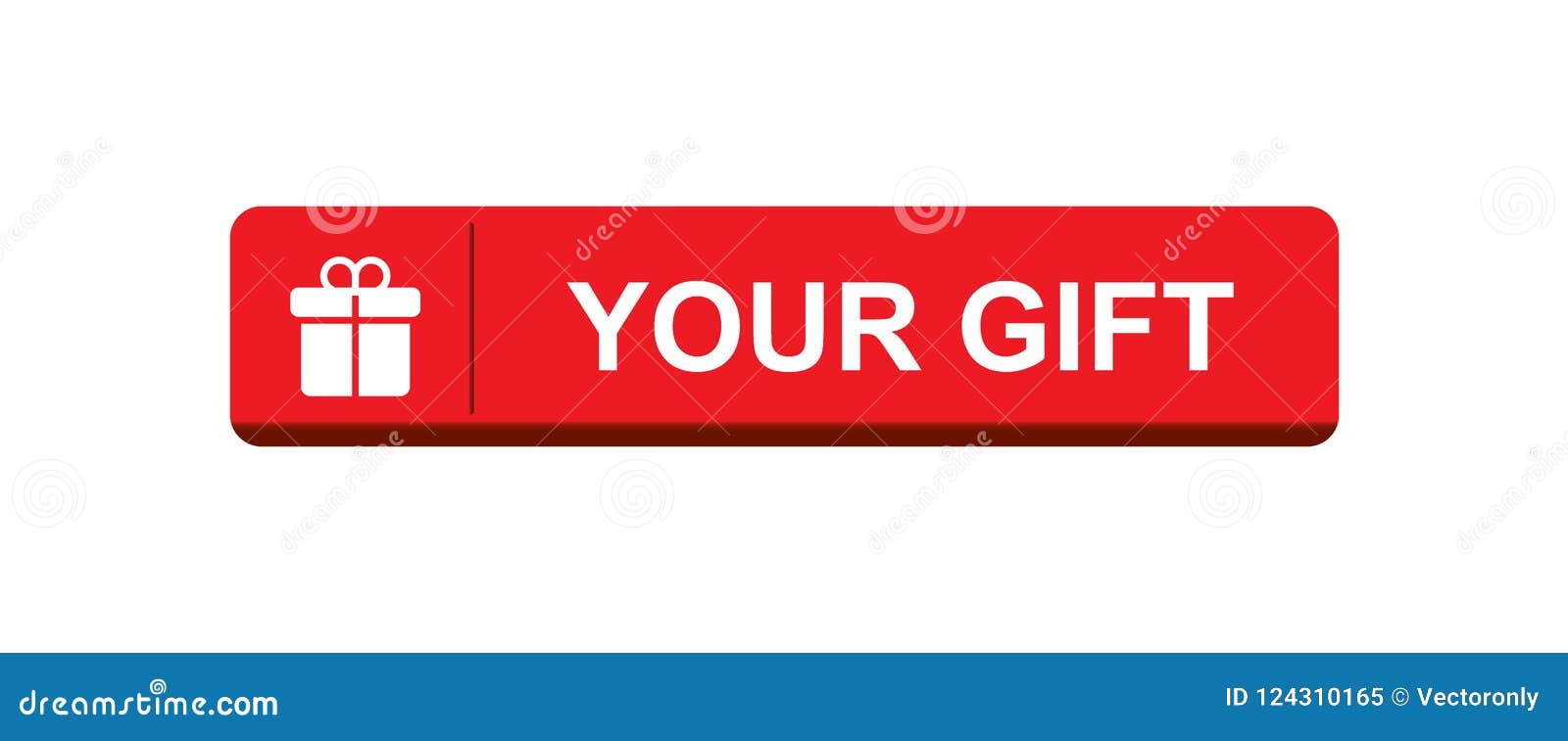 Gift icon button stock illustration. Illustration of package - 124310165