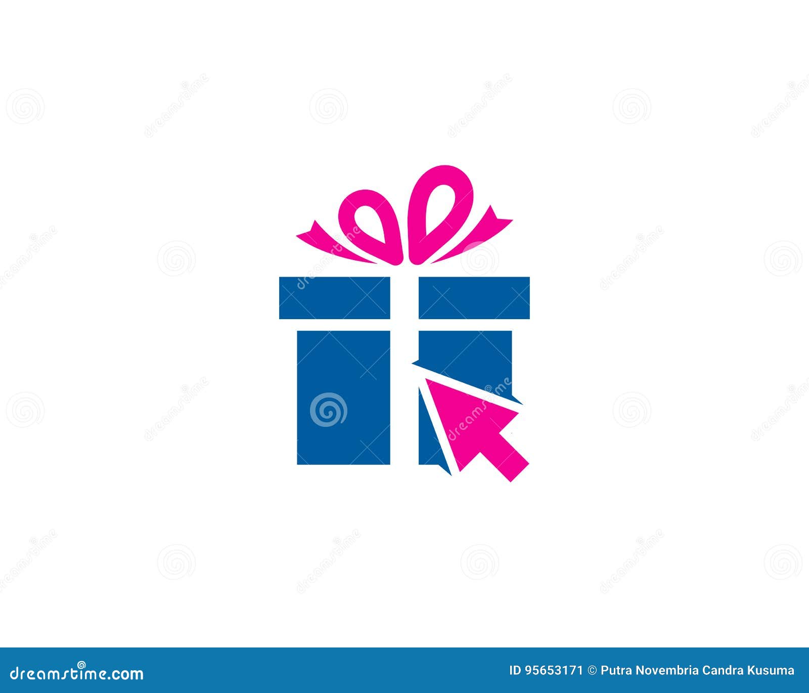 Gift Icon Logo Design Element Stock Vector - Illustration of logo ...