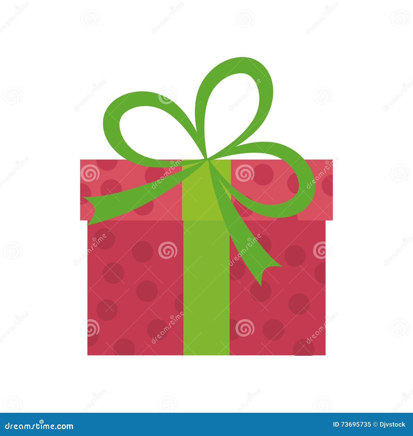 Gift Icon. Present Design. Vector Graphic Stock Vector - Illustration ...