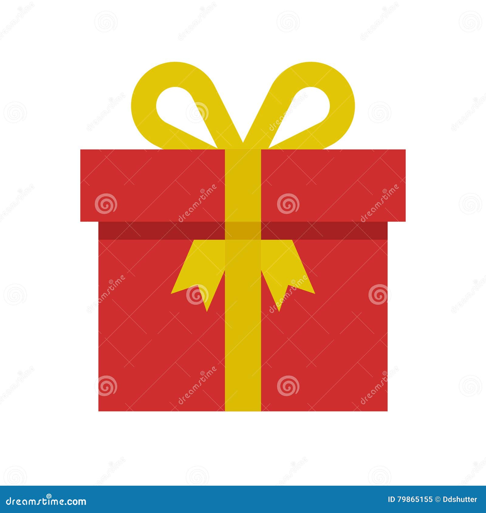 Gift Icon stock vector. Illustration of cool, abstract - 79865155