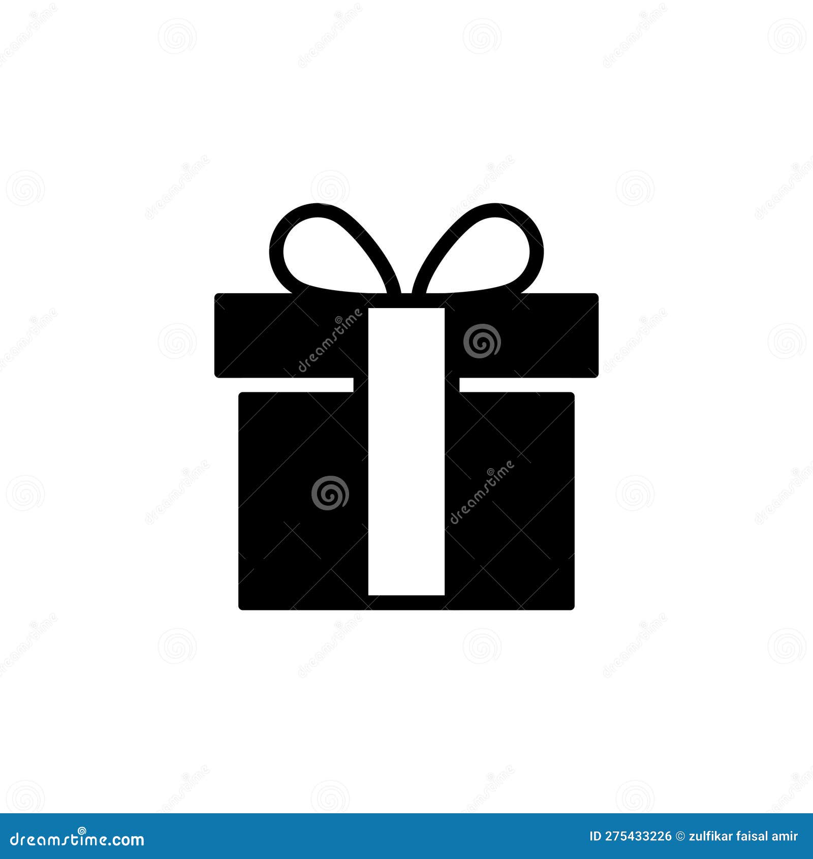 Gift Icon. Gift Vector Icon. Birthday Gift Stock Vector - Illustration ...