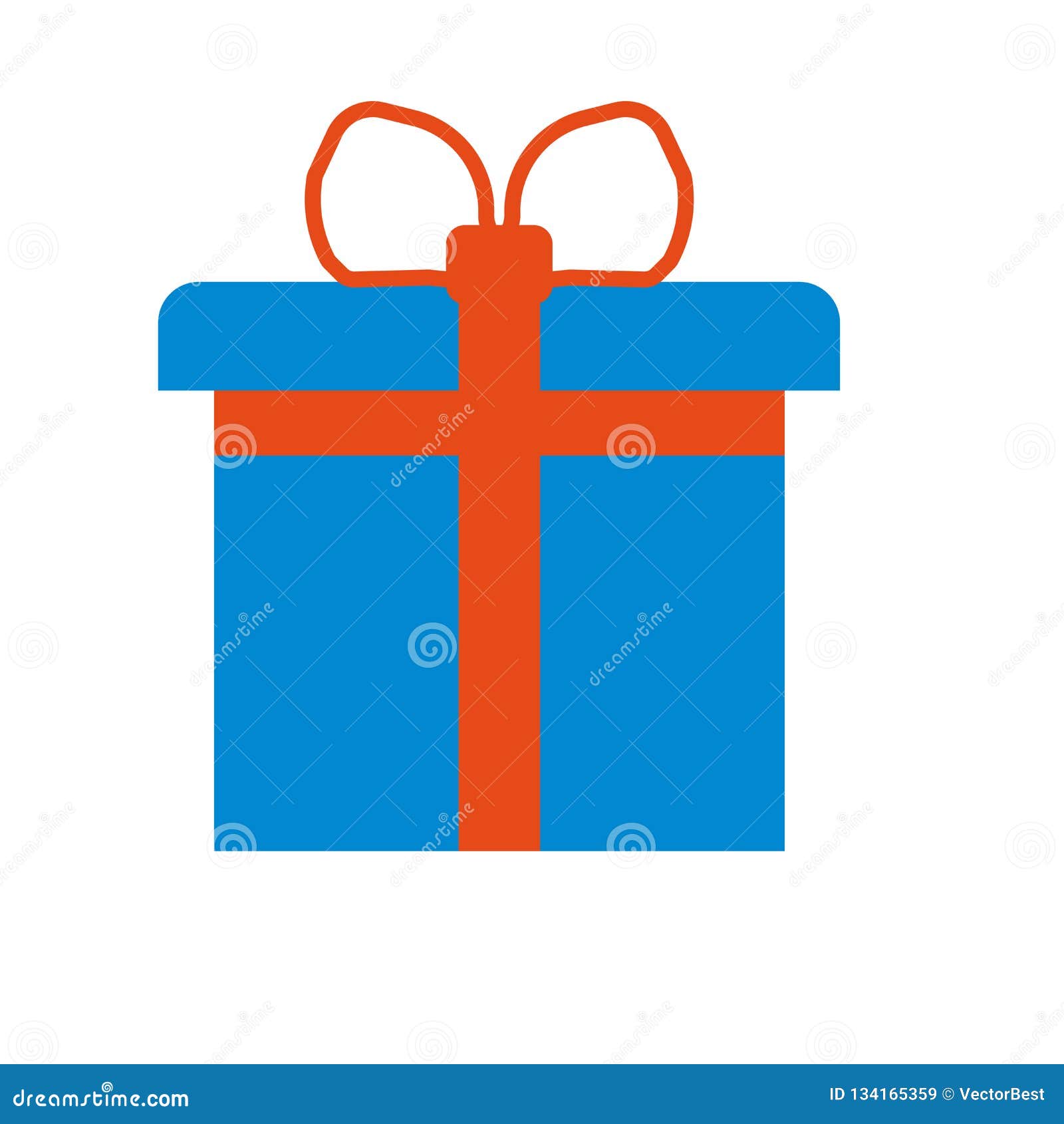 Gift Icon Vector Sign and Symbol Isolated on White Background, Gift ...