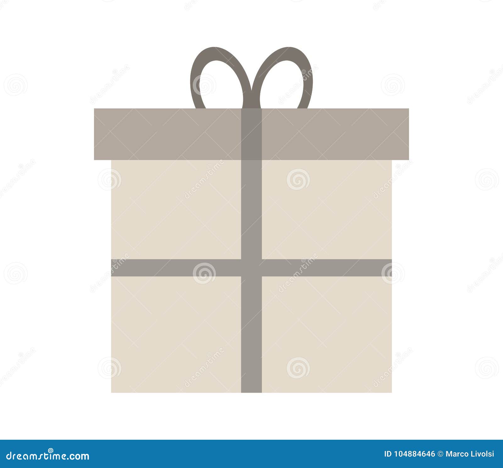 Gift icon stock illustration. Illustration of black - 104884646