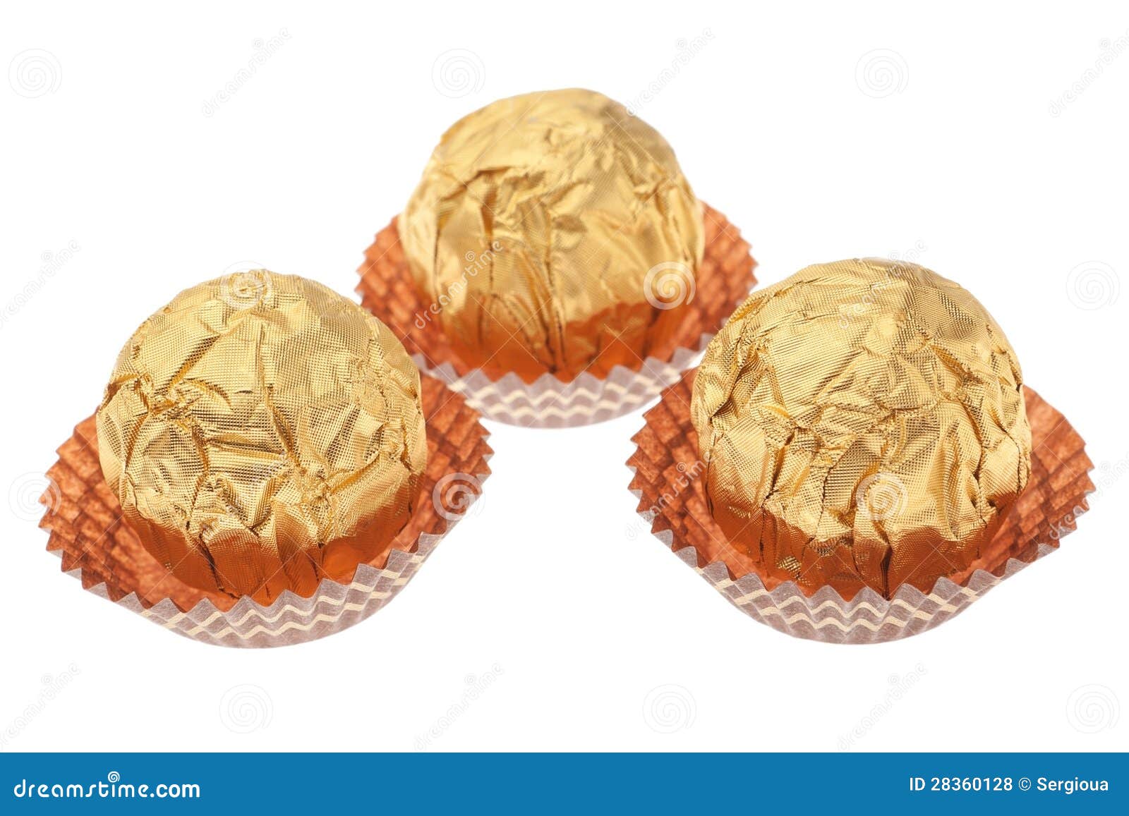 Gift Ideas Wrapped Chocolate Candies. Stock Photo - Image of delicious ...