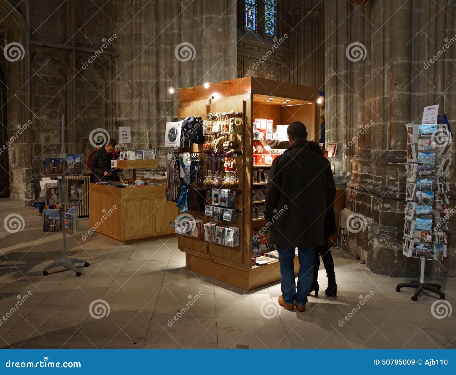 Gift kiosk editorial stock image. Image of small, cathedral - 50785009