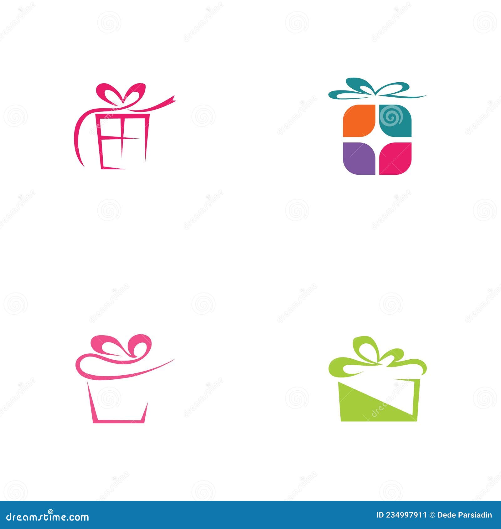 Gift Logo Simbol Desain Template Vektor Royalty-Free Stock Photo ...