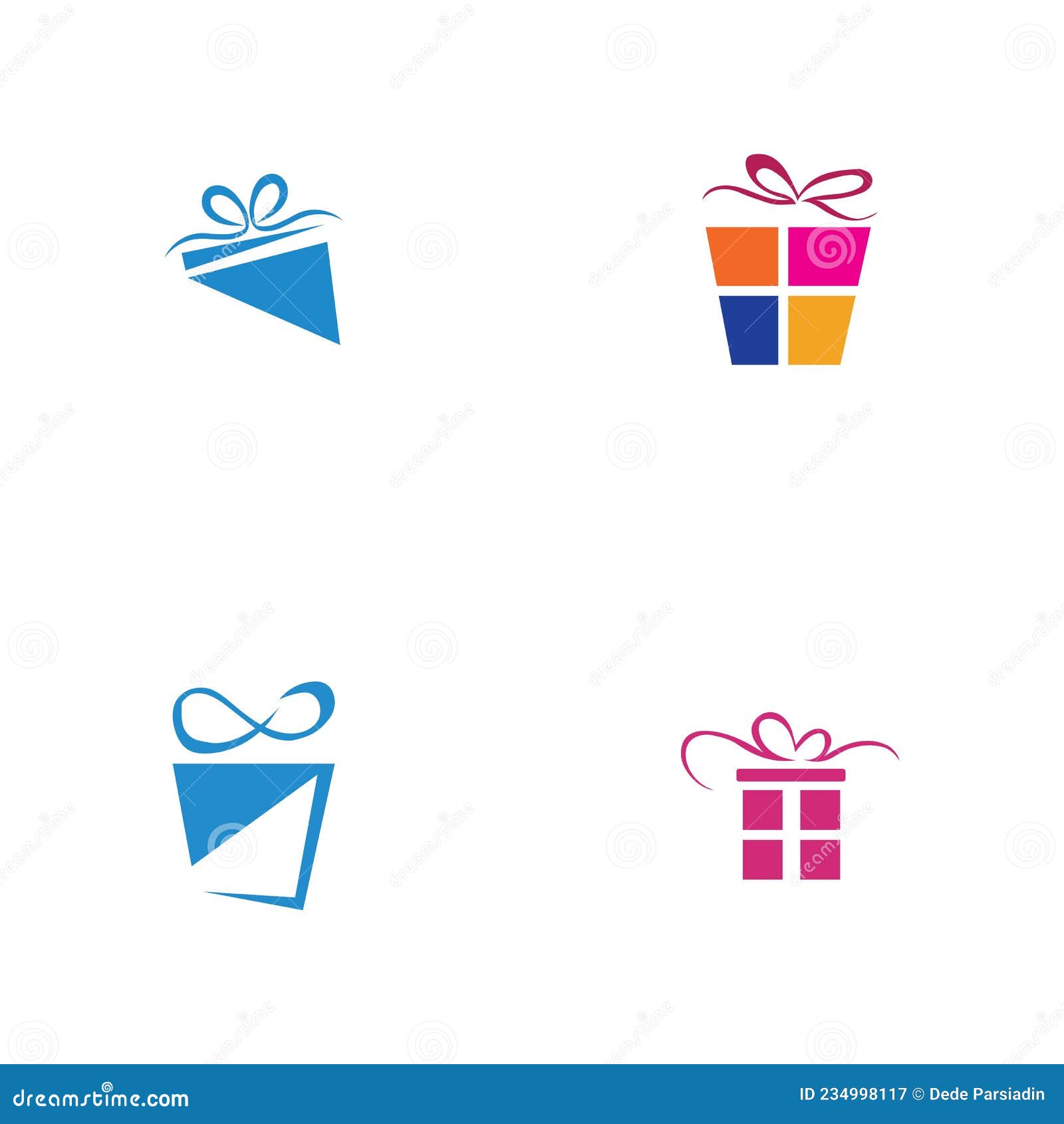 Gift Logo Simbol Desain Template Vektor Royalty-Free Stock Photography ...