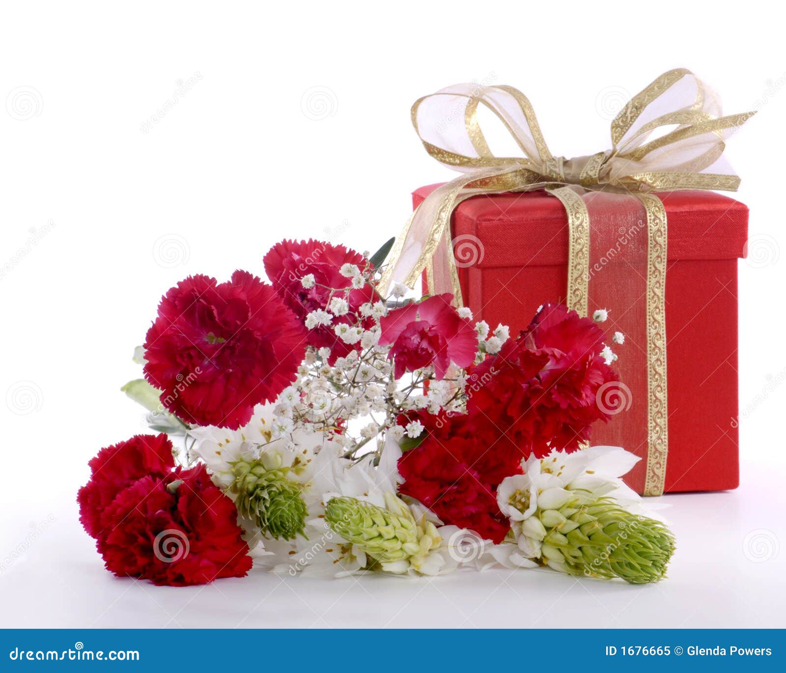 Gift of Love stock image. Image of husband, bouquet, romantic - 1676665