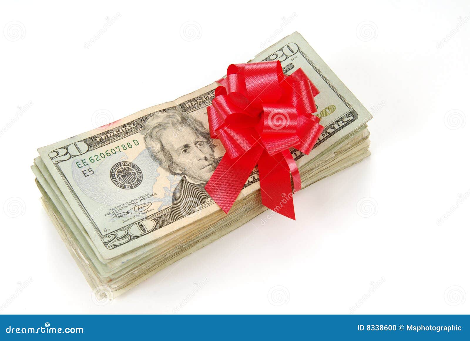 Gift of Money stock photo. Image of united, dollars, wealth - 8338600