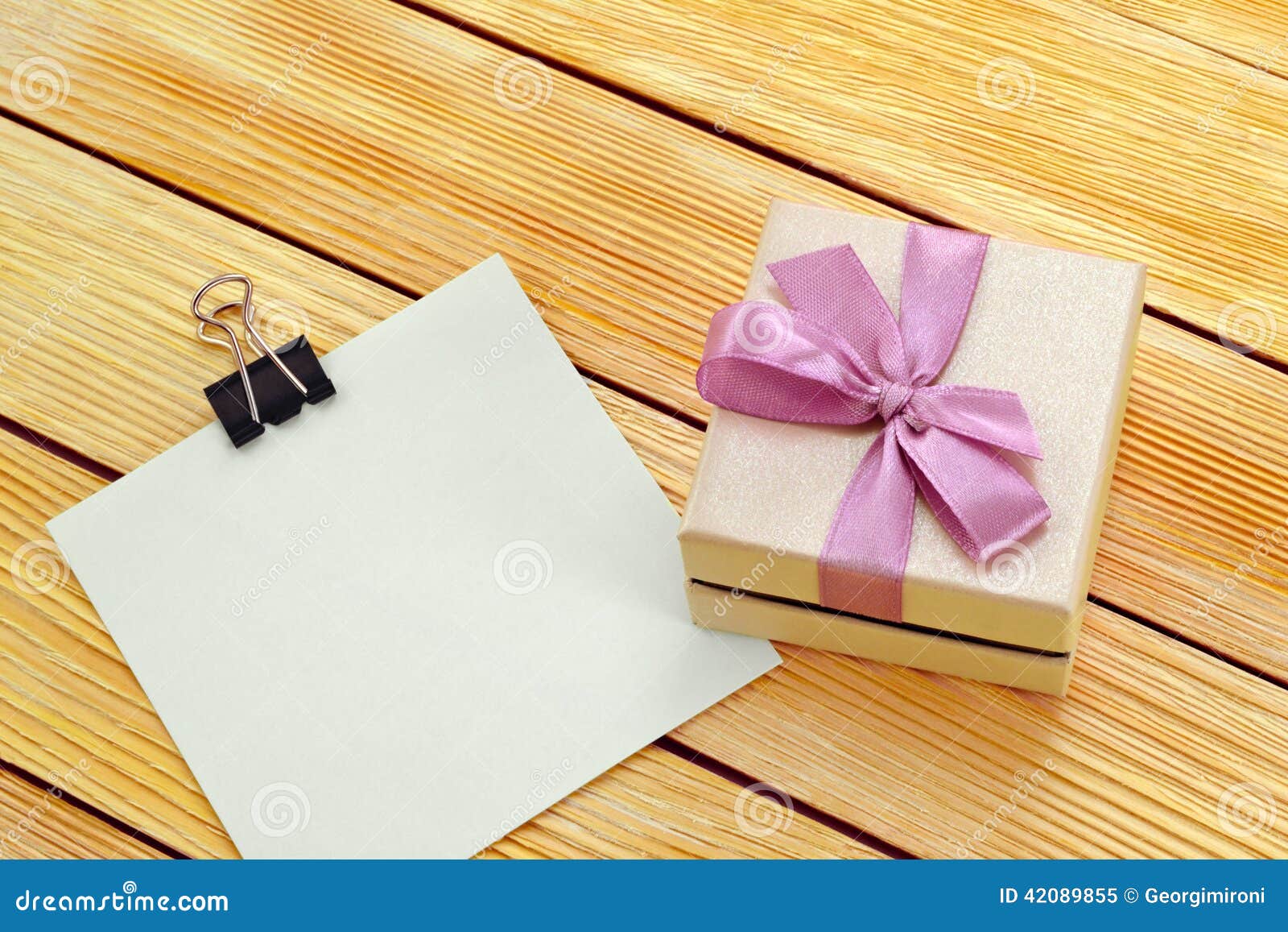 Gift and a note stock image. Image of like, gift, pink - 42089855