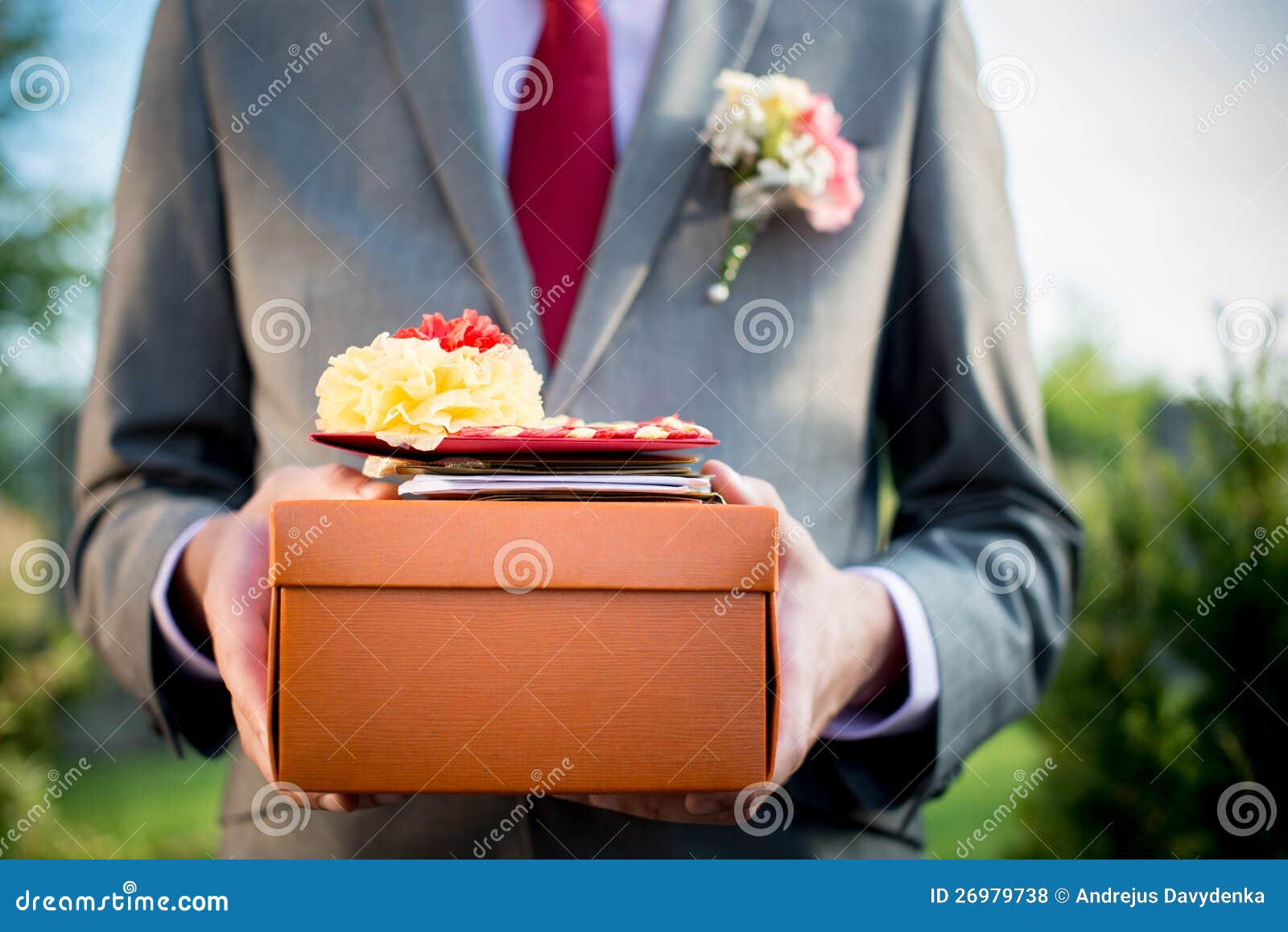 Gift Presents at a Wedding or Birthday Party Stock Photo - Image of ...