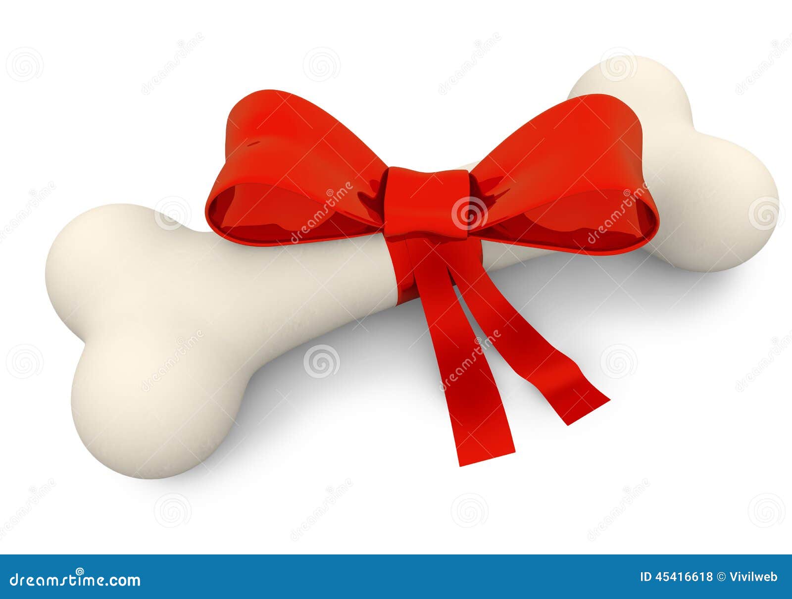 Gift For The Puppy Stock Illustration - Image: 45416618