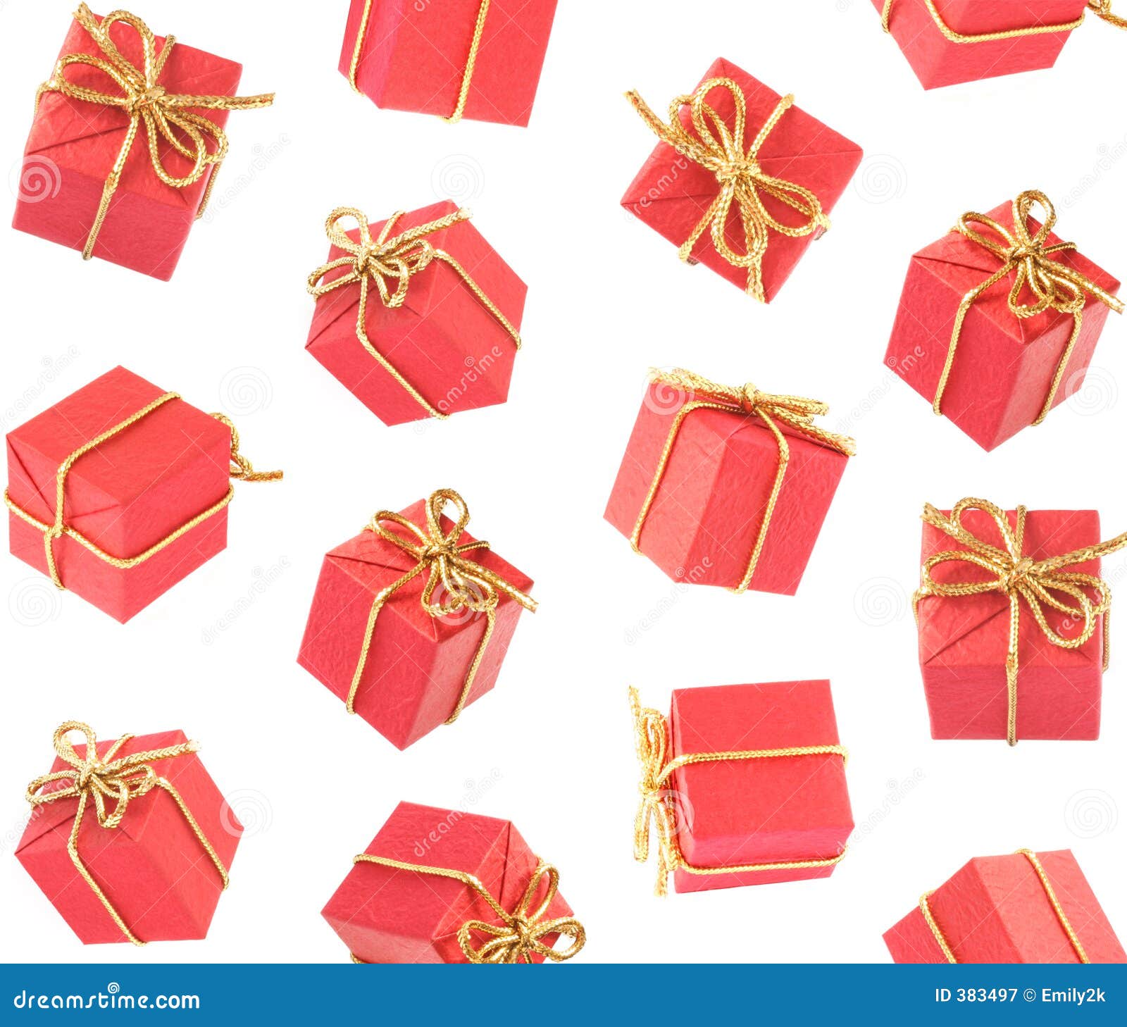 Gift Raining Royalty Free Stock Photography - Image: 383497