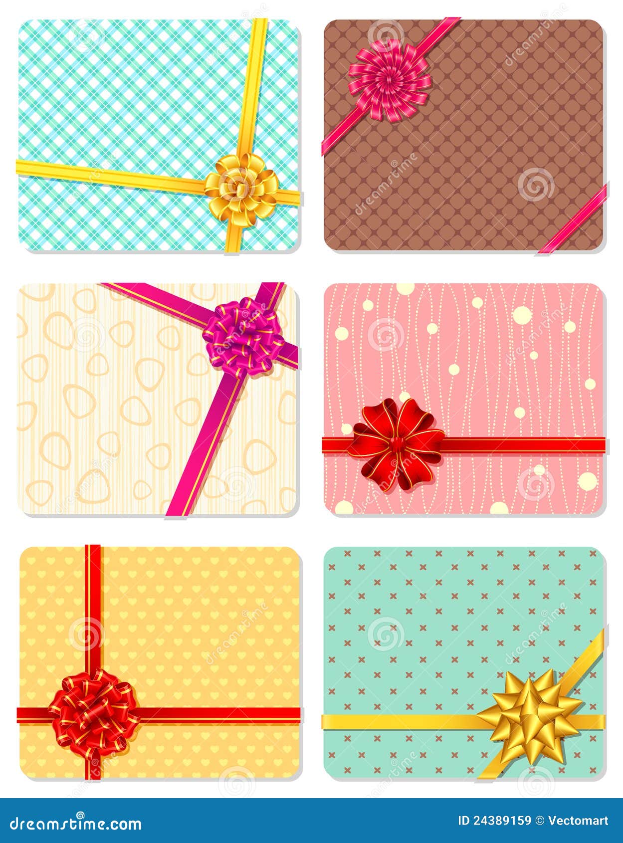 Gift Ribbon stock vector. Illustration of business, decoration - 24389159