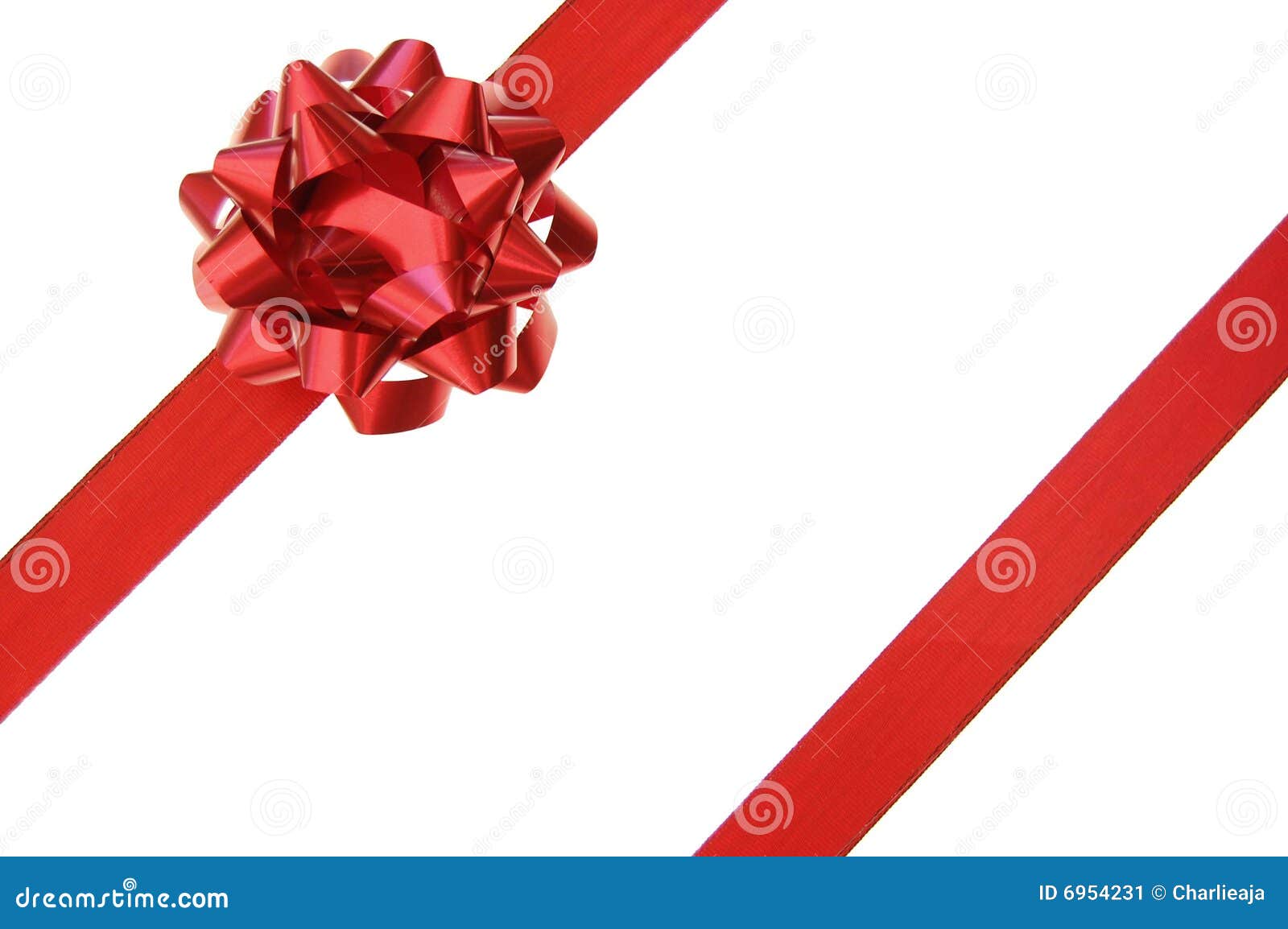 Gift ribbon stock image. Image of seasonal, wrap, valentine - 6954231
