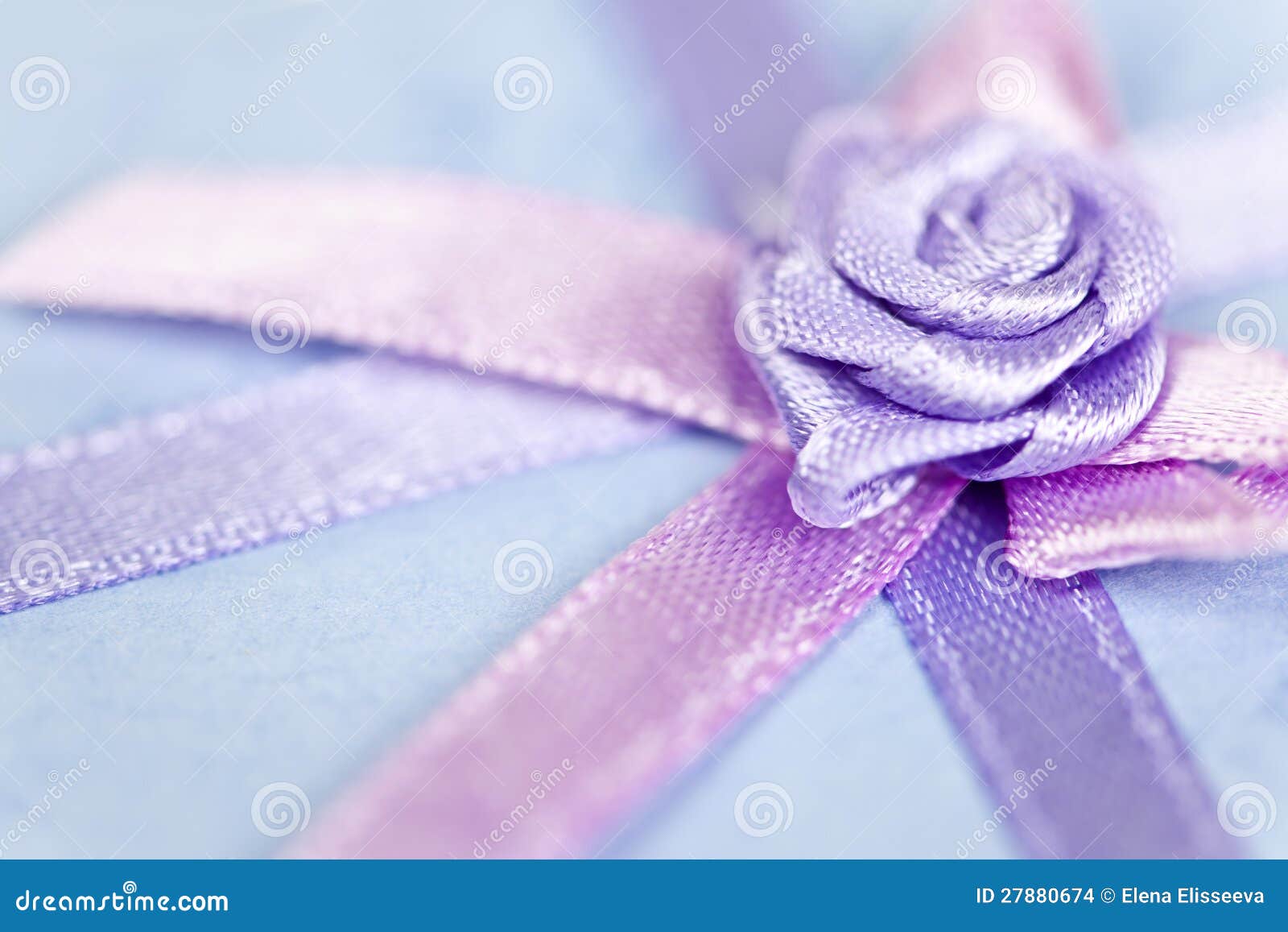 Gift ribbon on box stock photo. Image of giftwrapping - 27880674