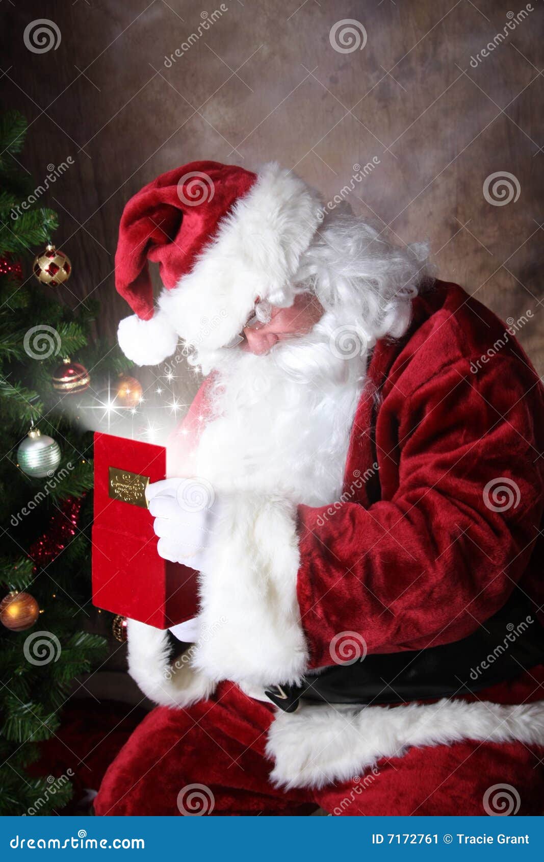 Gift for Santa stock image. Image of gloves, open, christmas - 7172761