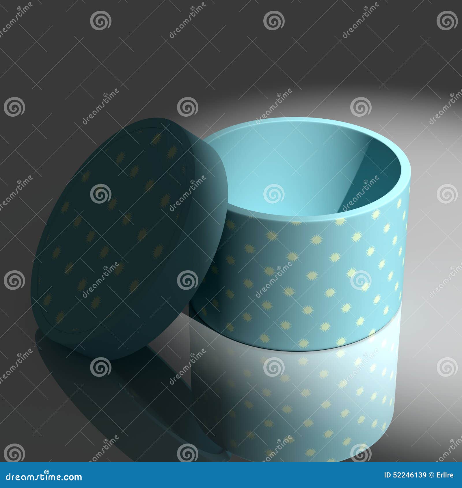 Gift stamped box stock illustration. Illustration of surprise - 52246139