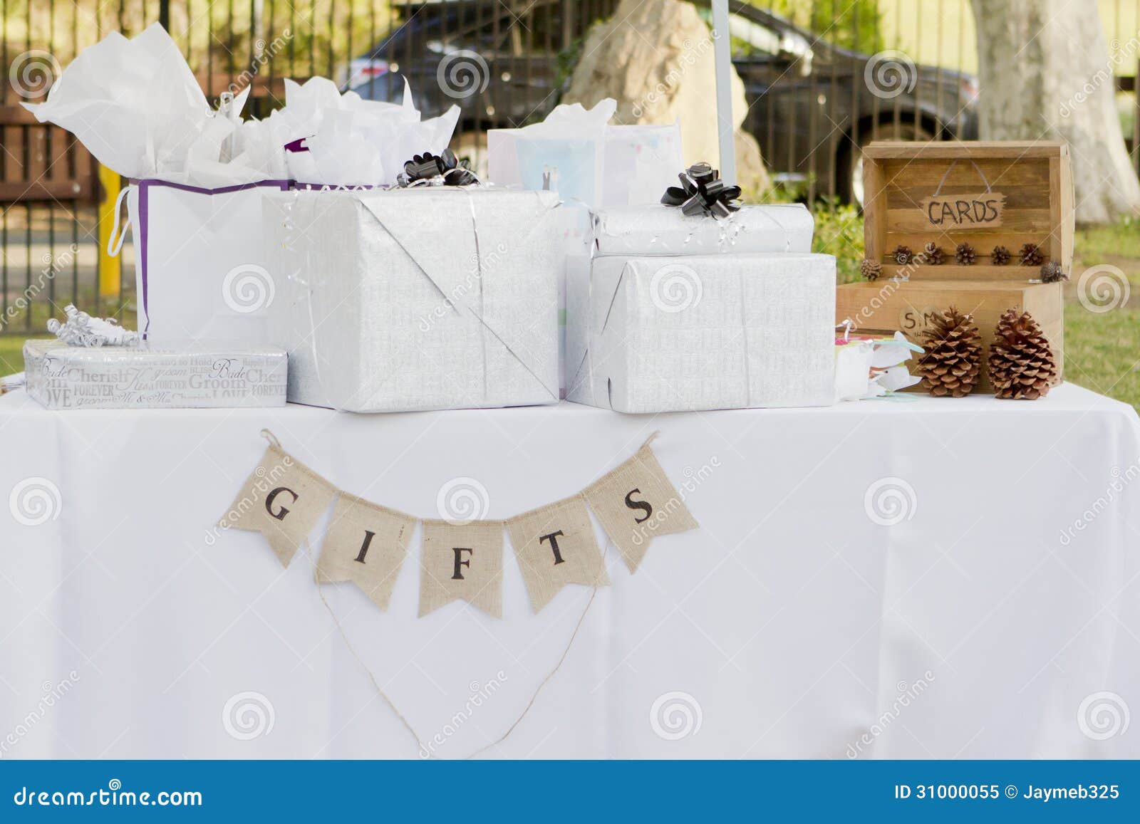 Gift Table stock image. Image of gifts, cards, ceremony - 31000055