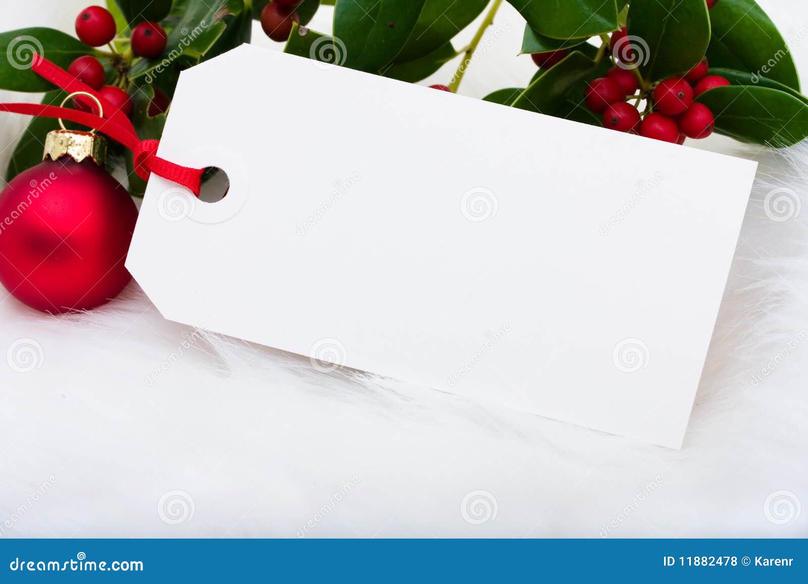 Gift tag stock photo. Image of gift, tree, space, ornament - 11882478