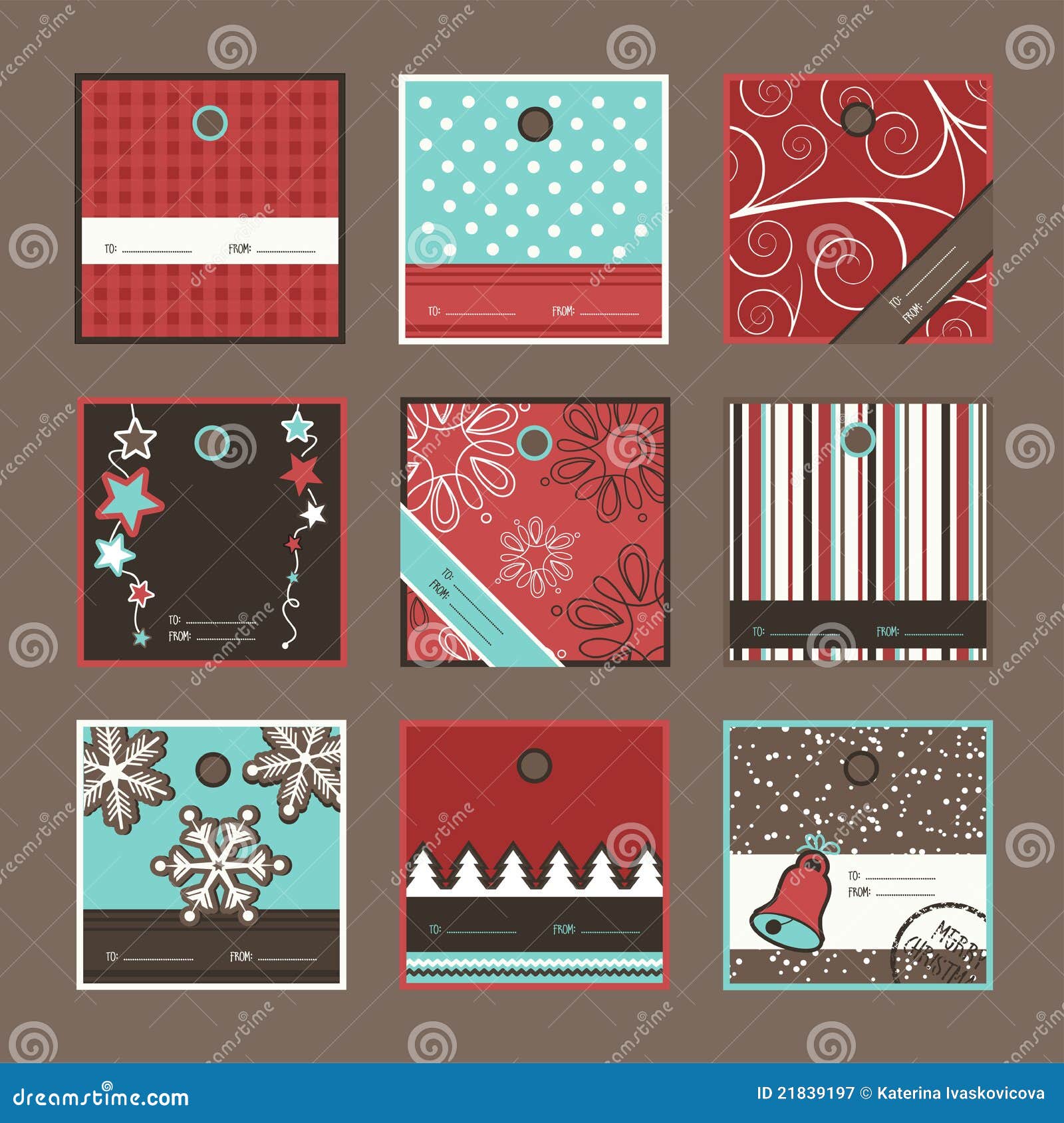 Gift tags stock vector. Illustration of frame, holiday - 21839197