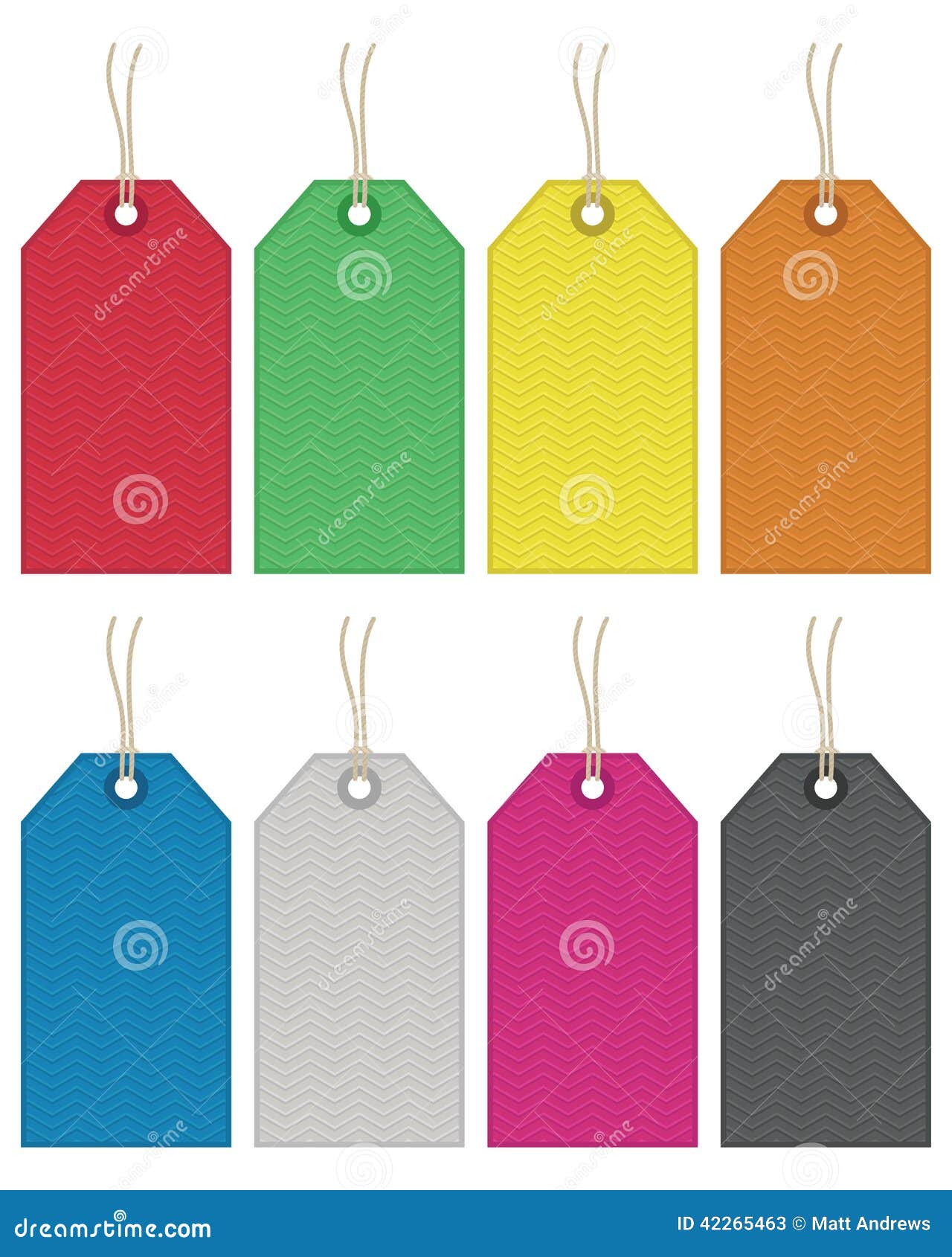 Gift tags stock vector. Illustration of yellow, graphic - 42265463