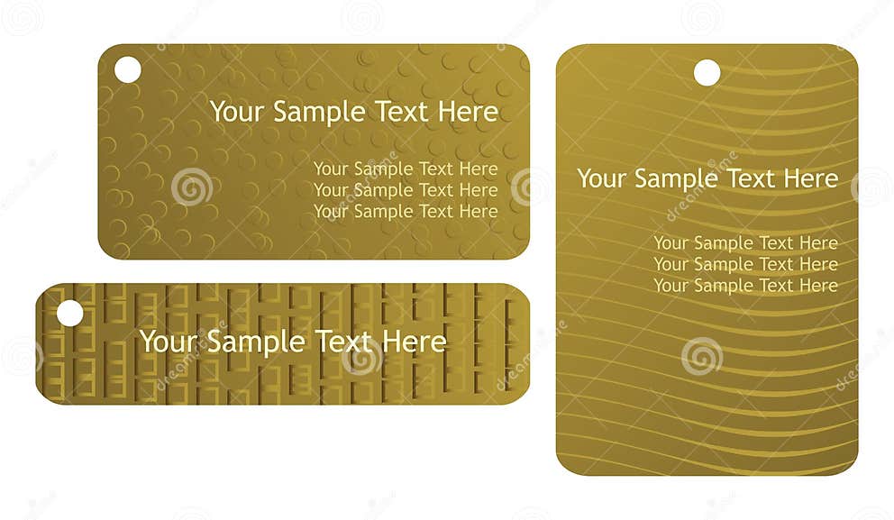 Gift tags template set stock vector. Illustration of message - 5784177