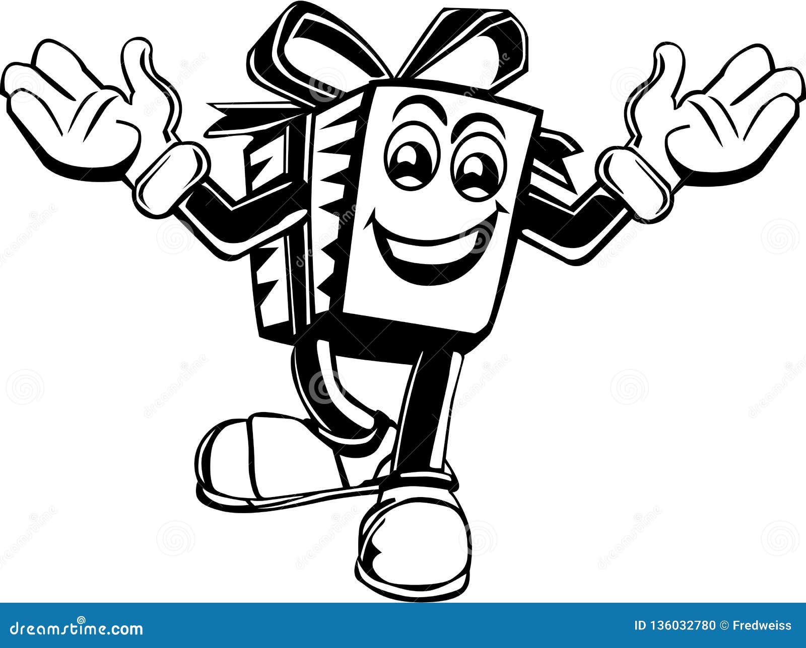 Gift Vector Cartoon Illustration Stock Vector - Illustration of gift ...