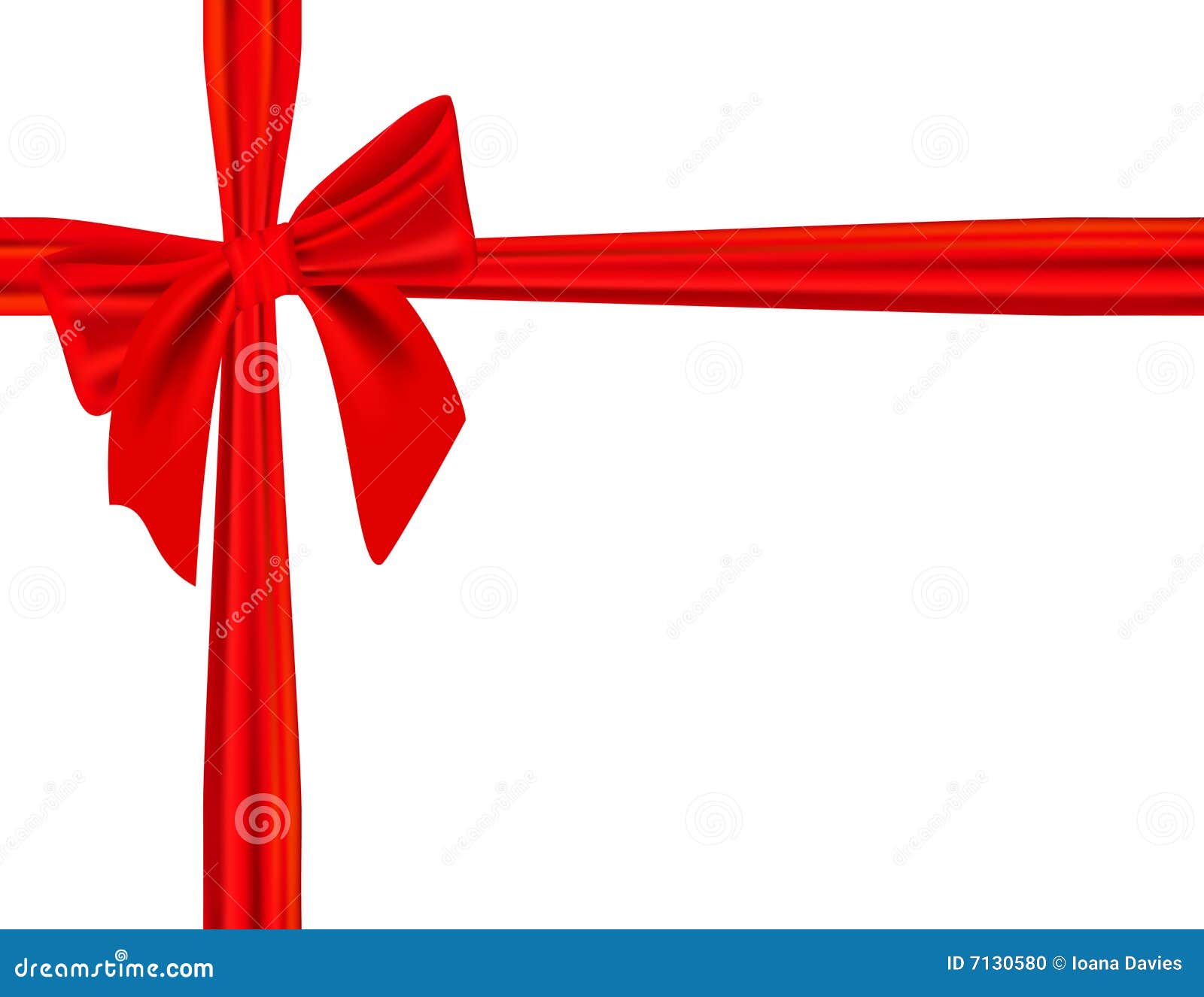 Gift wrapped with bow stock vector. Illustration of present - 7130580