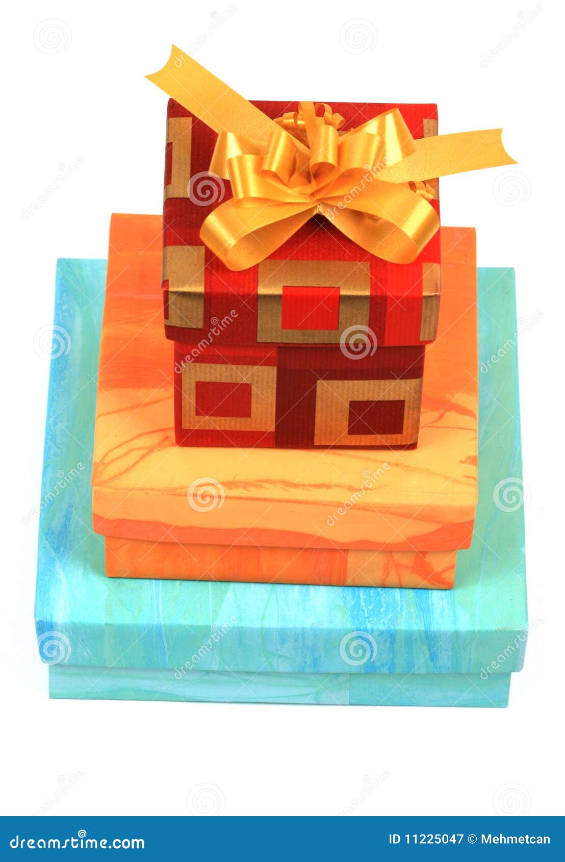 Gift wrapped present boxes stock image. Image of background - 11225047