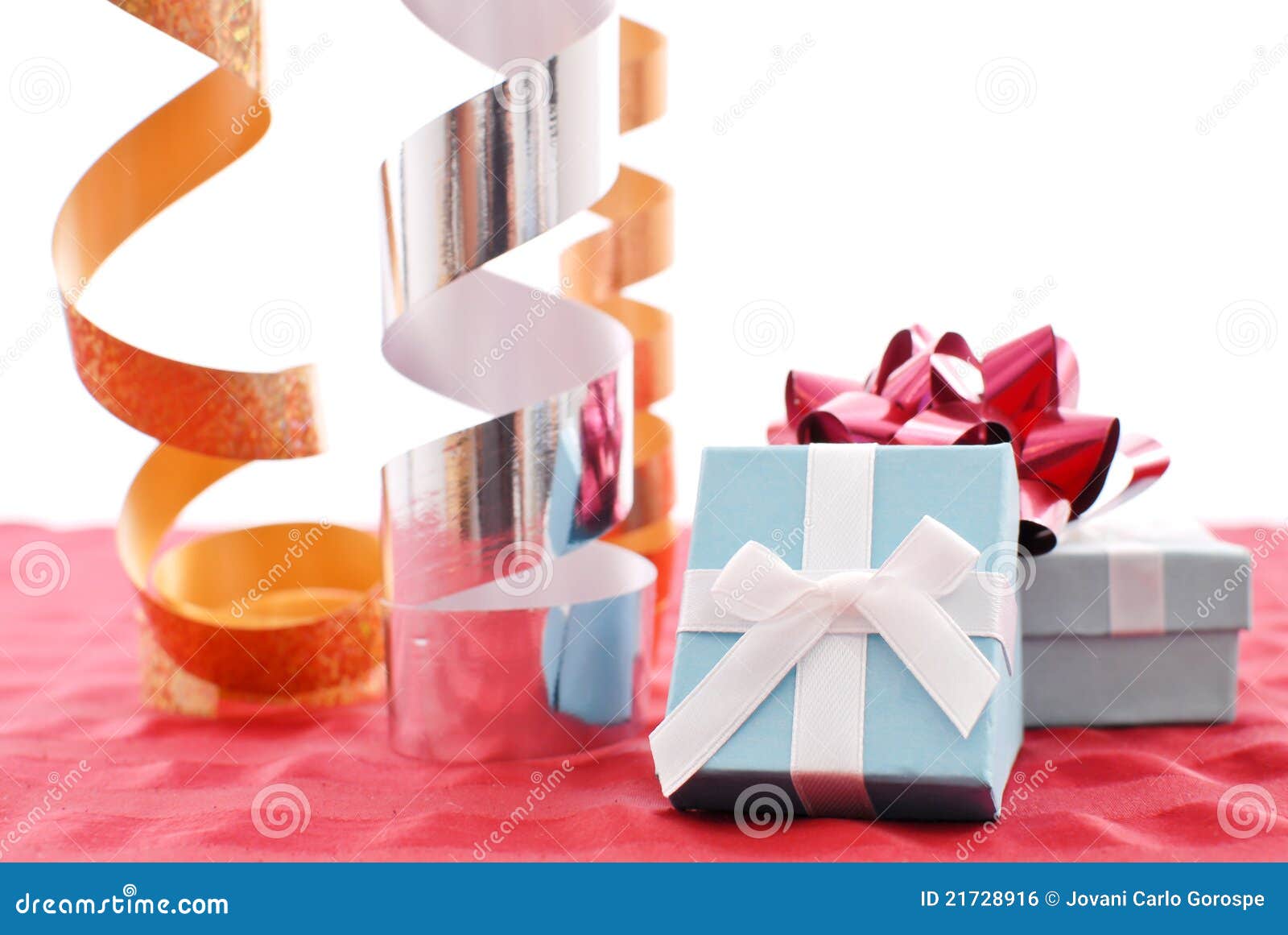 Gift Wrapping Fun stock photo. Image of gift, background - 21728916