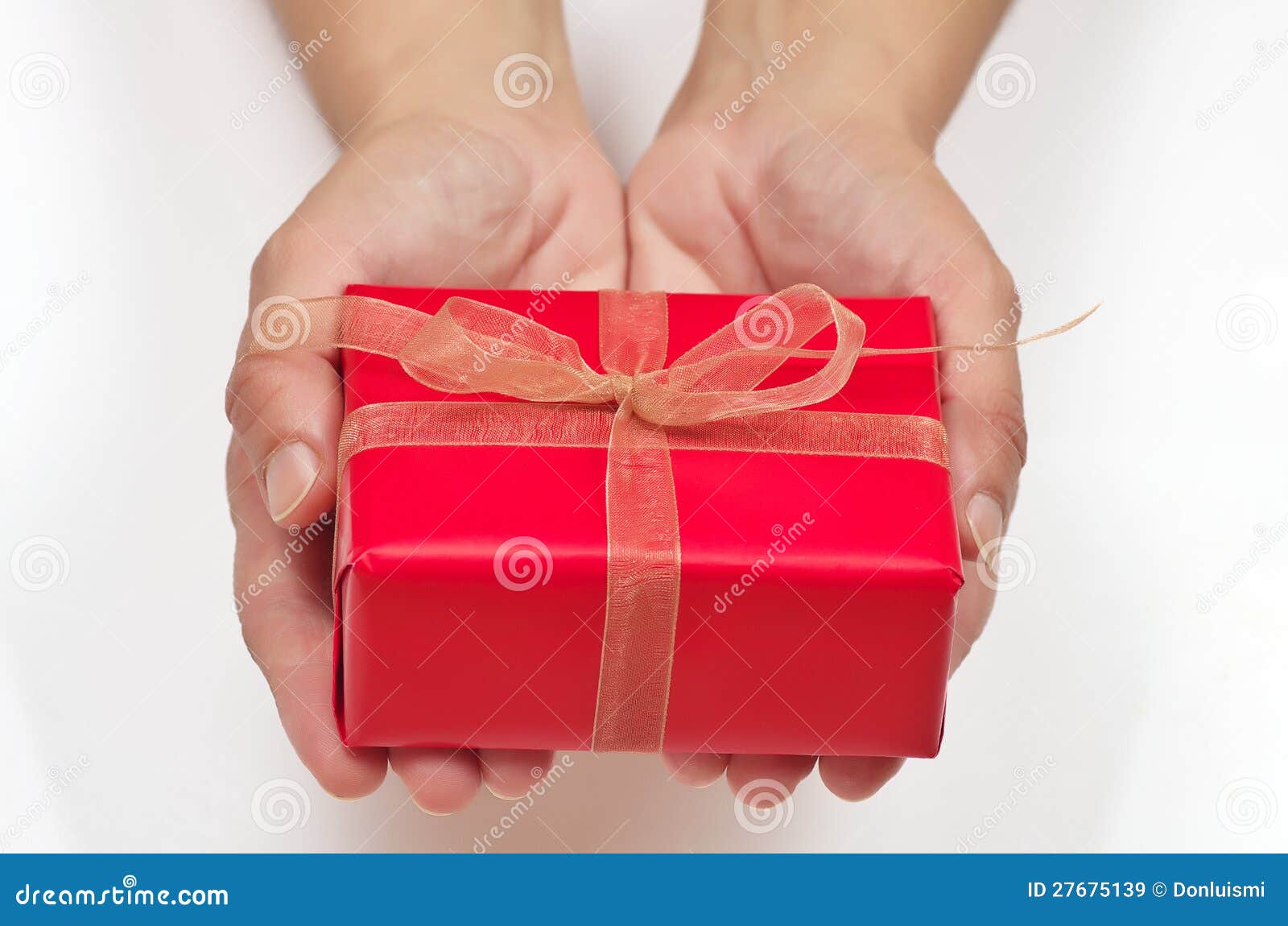 This gift is for you stock image. Image of festive, christmas - 27675139