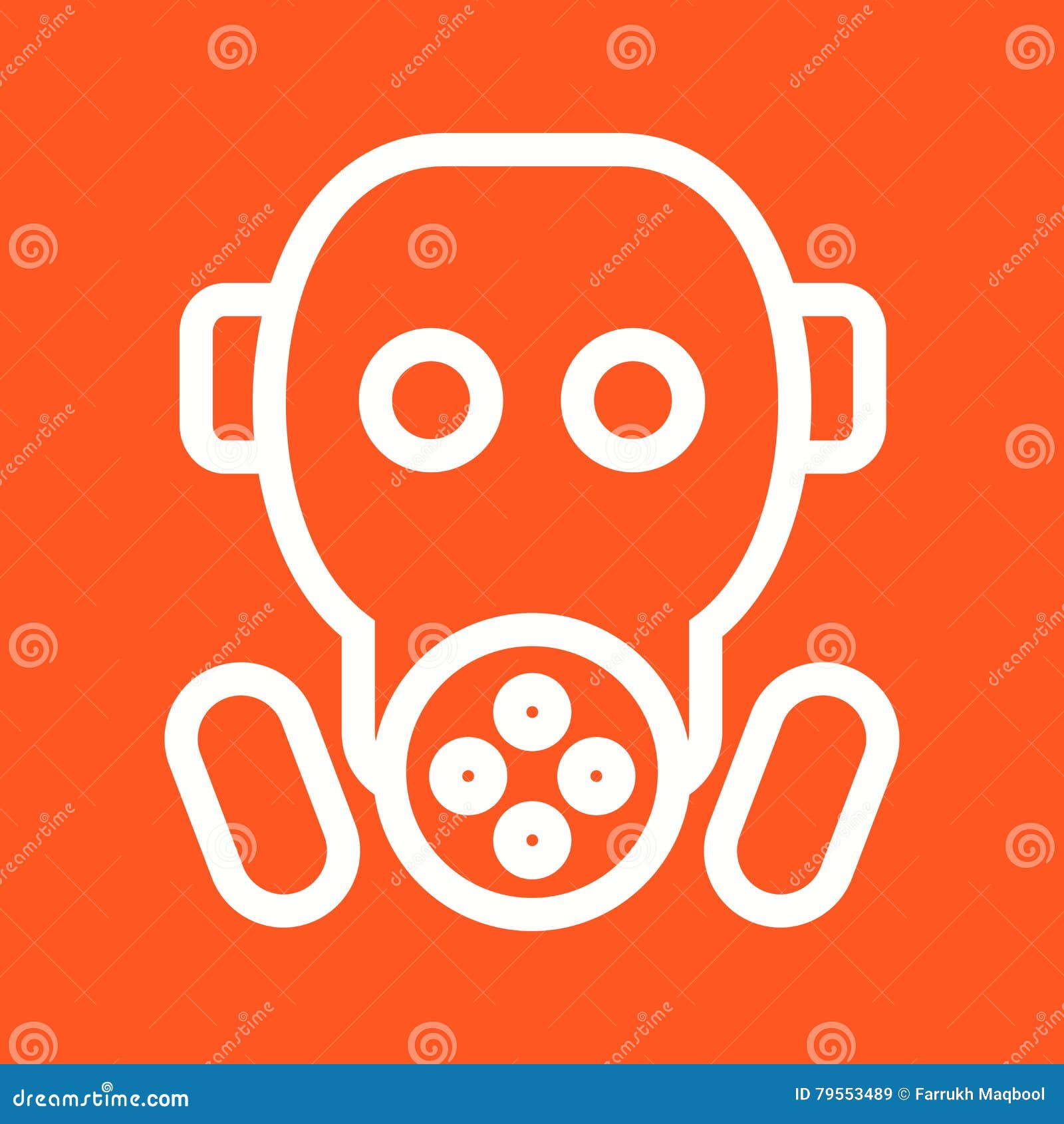 Giftig Gas vector illustratie. Illustration of voorzichtigheid - 79553489