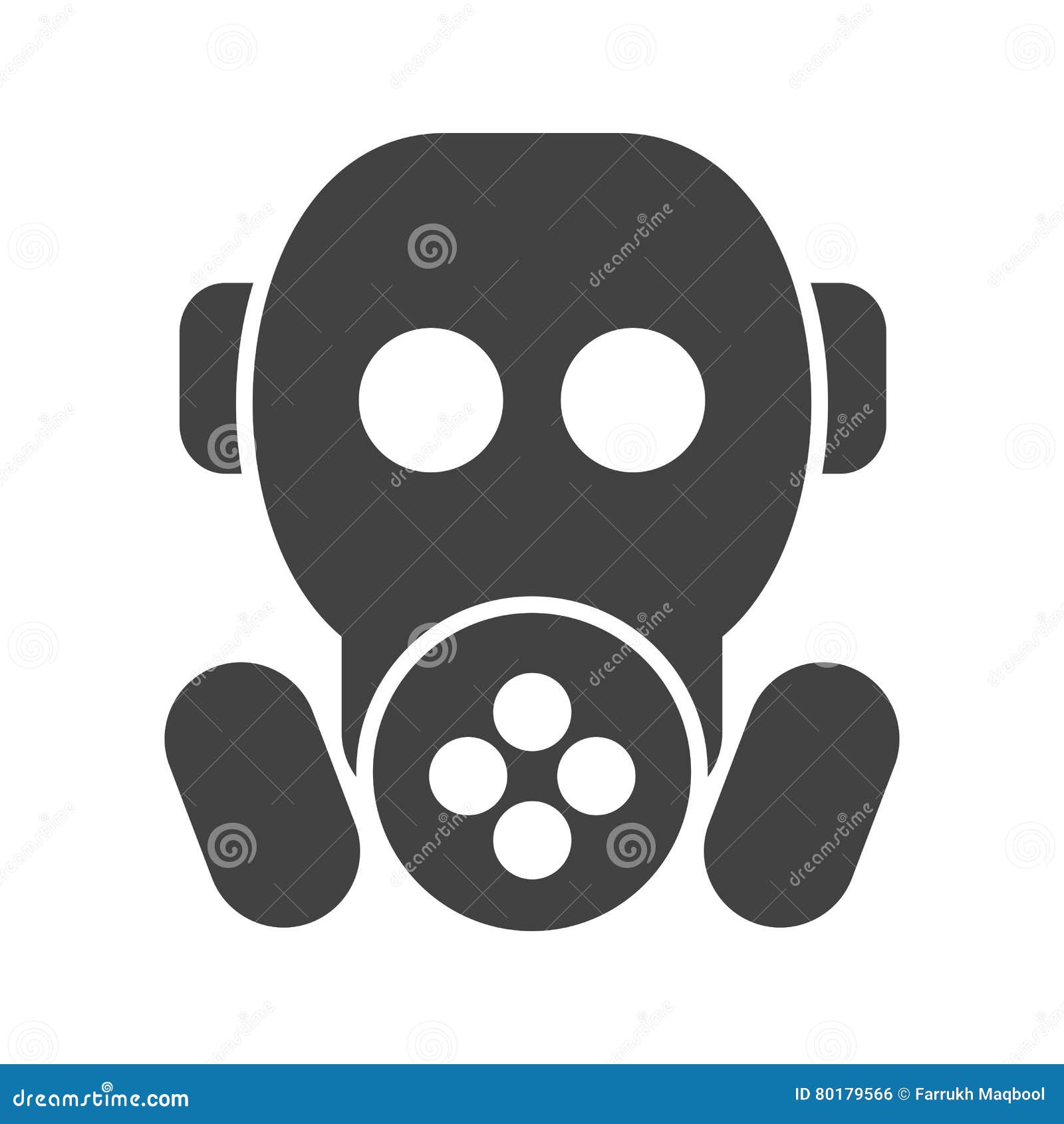 Giftig Gas vector illustratie. Illustration of bescherming - 80179566