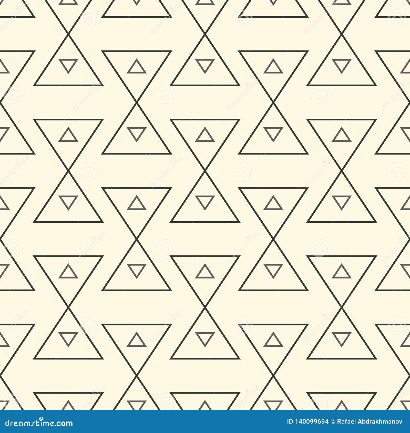 Modern Stylish Repeating Geometric Texture of Monochrome Shapes of ...